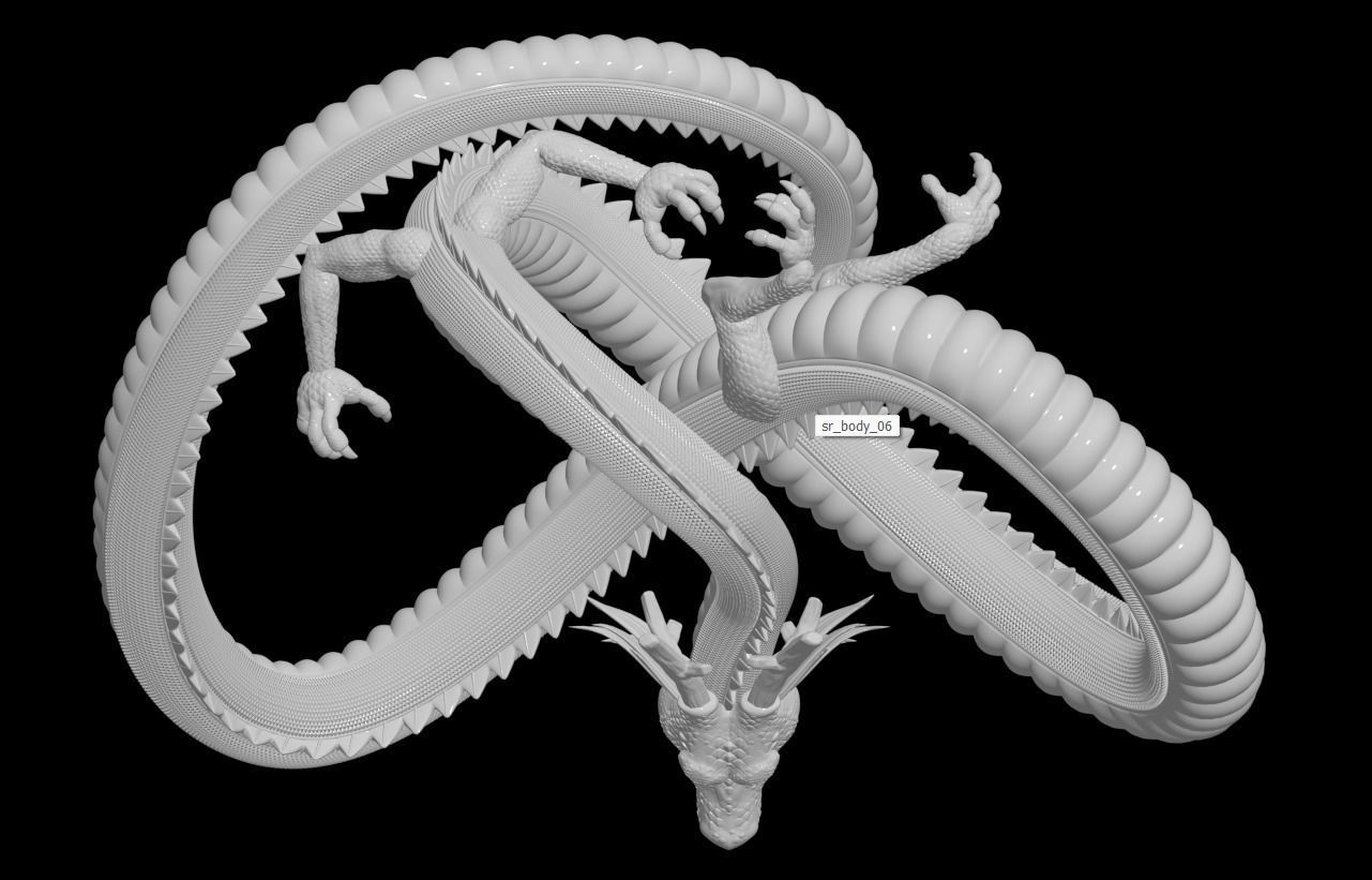 Dragon ball shenlong statue 3D print 3D model 3D printable | CGTrader