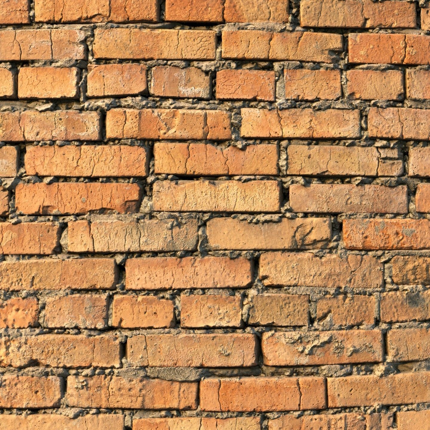 Brick wall 06 - scanned PBR material Texture | CGTrader