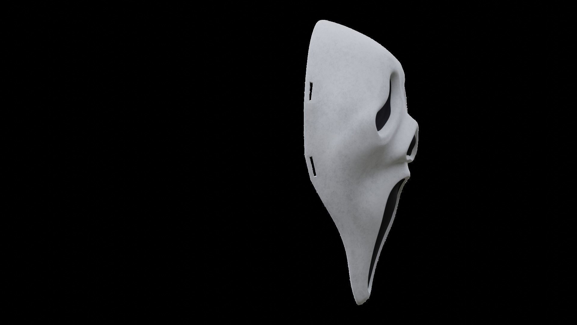 3D model Ghostface mask VR / AR / low-poly | CGTrader