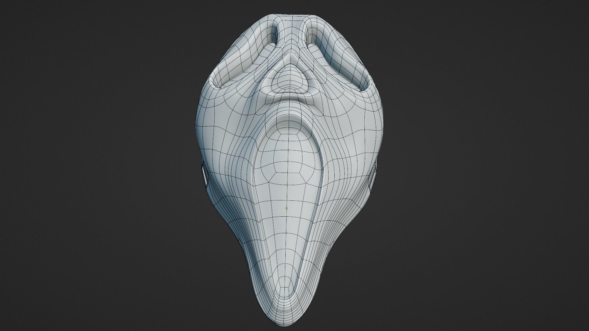 3D model Ghostface mask VR / AR / low-poly | CGTrader