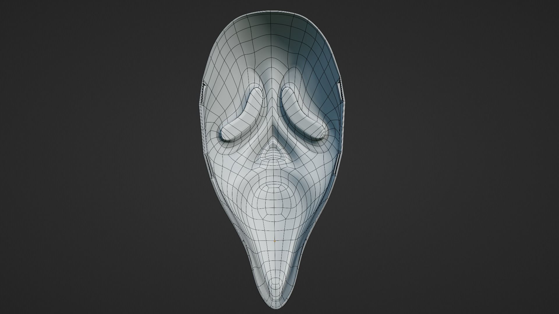 3D model Ghostface mask VR / AR / low-poly | CGTrader