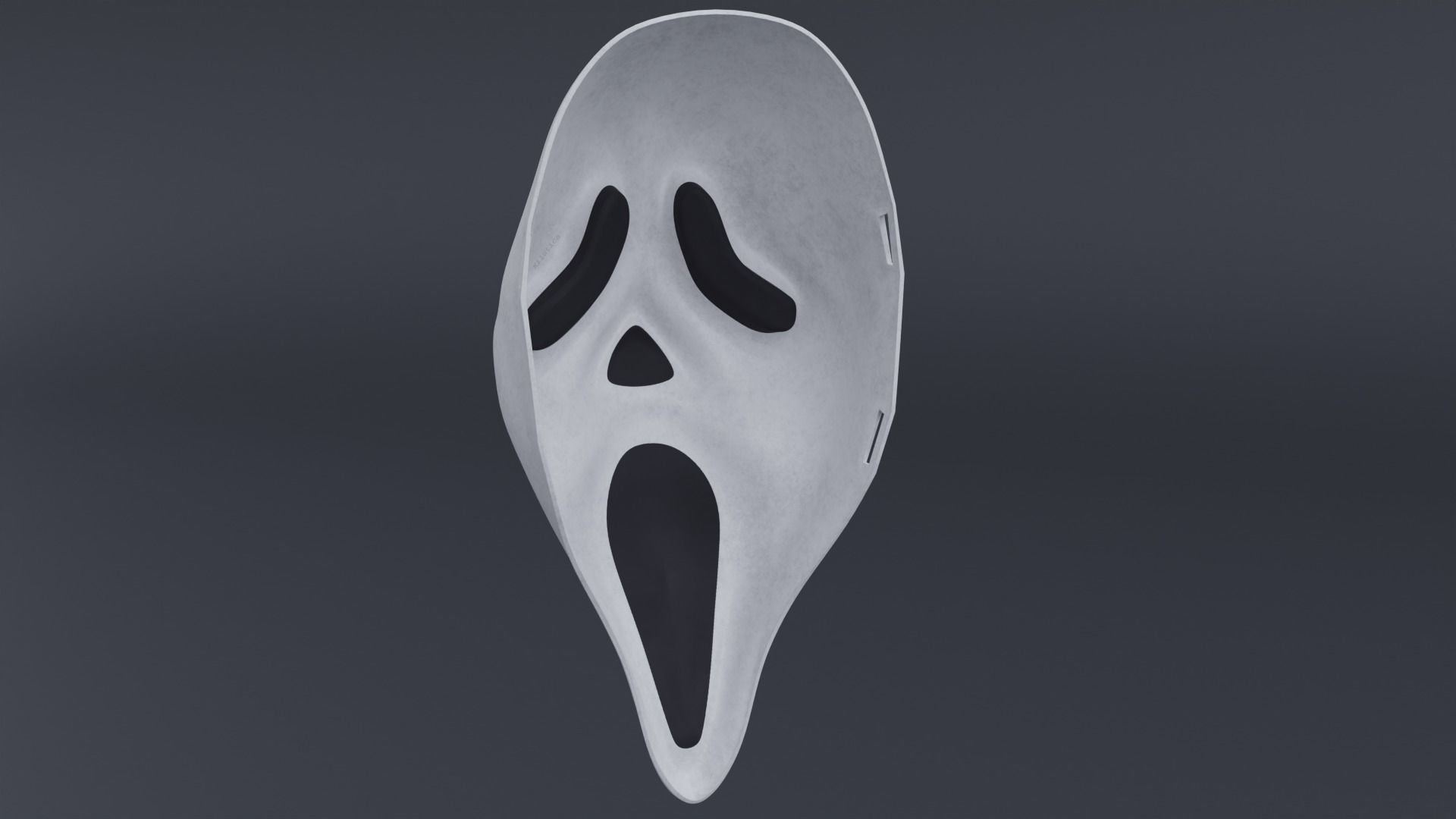 3D model Ghostface mask VR / AR / low-poly | CGTrader
