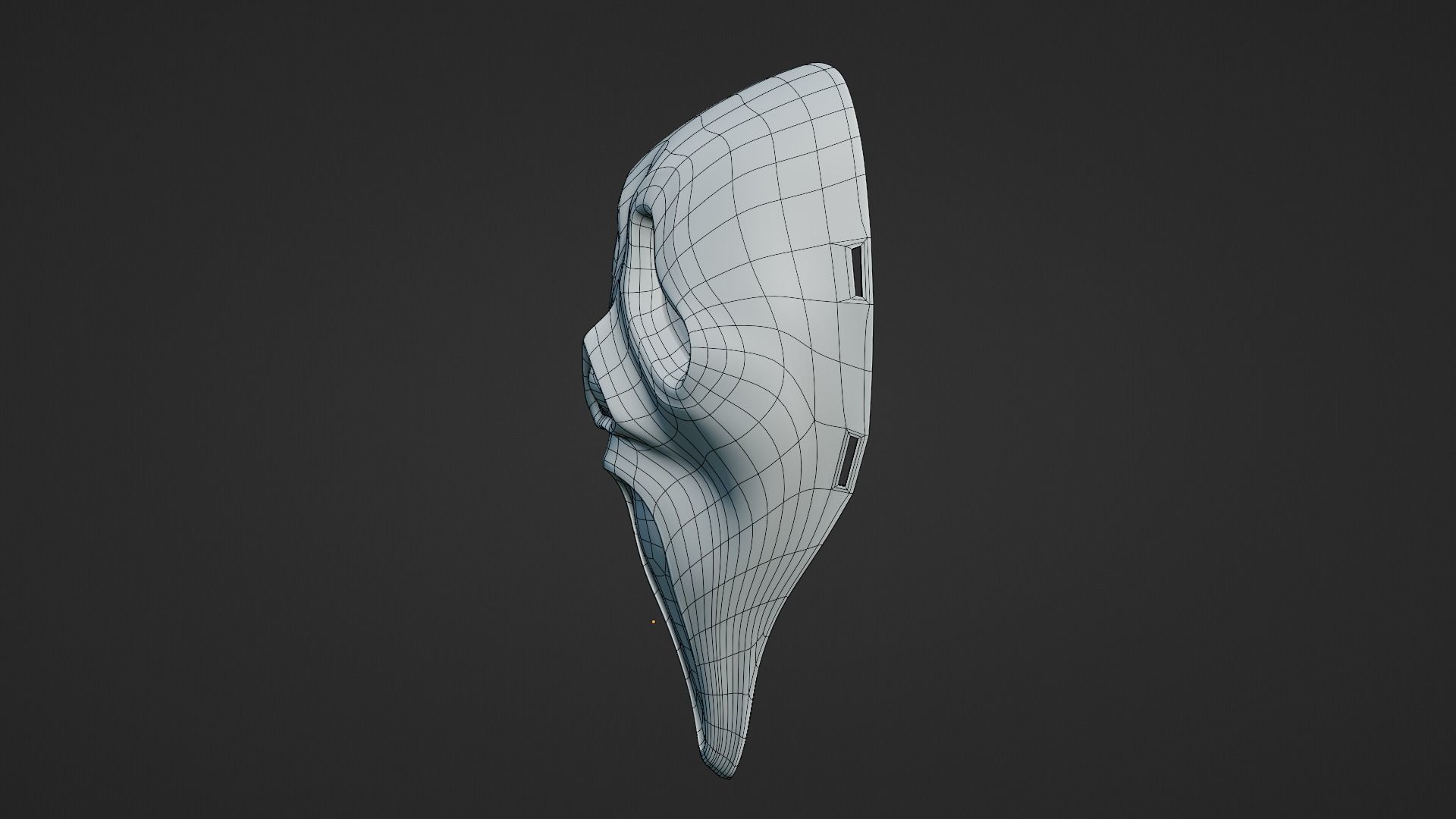 3D model Ghostface mask VR / AR / low-poly | CGTrader