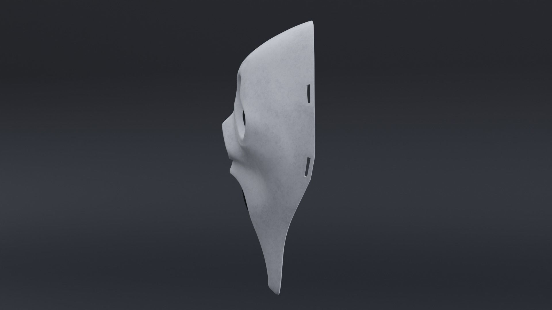 3D model Ghostface mask VR / AR / low-poly | CGTrader