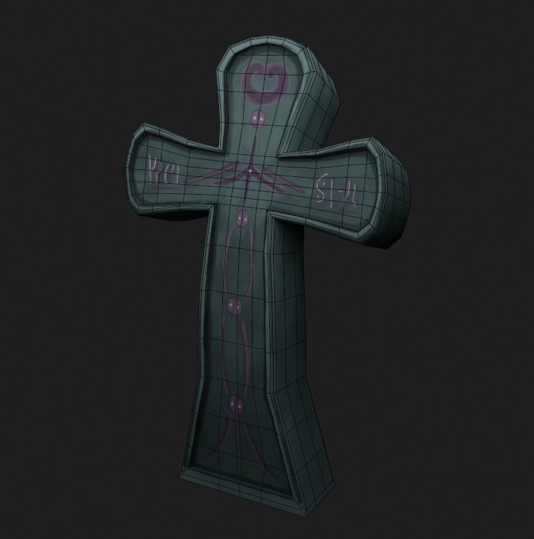 Cross free 3D model | CGTrader