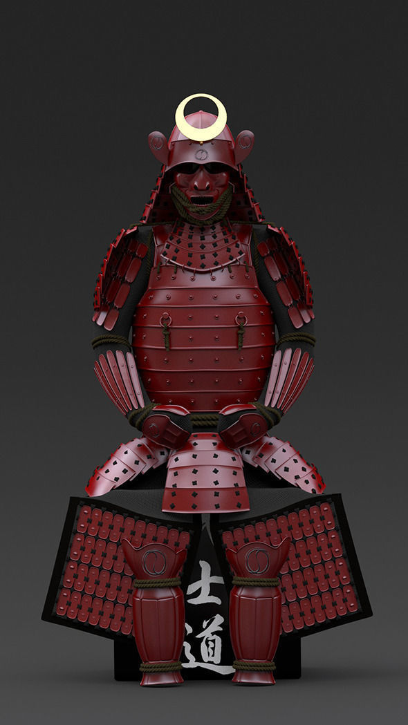 Samurai Armor 3D model | CGTrader