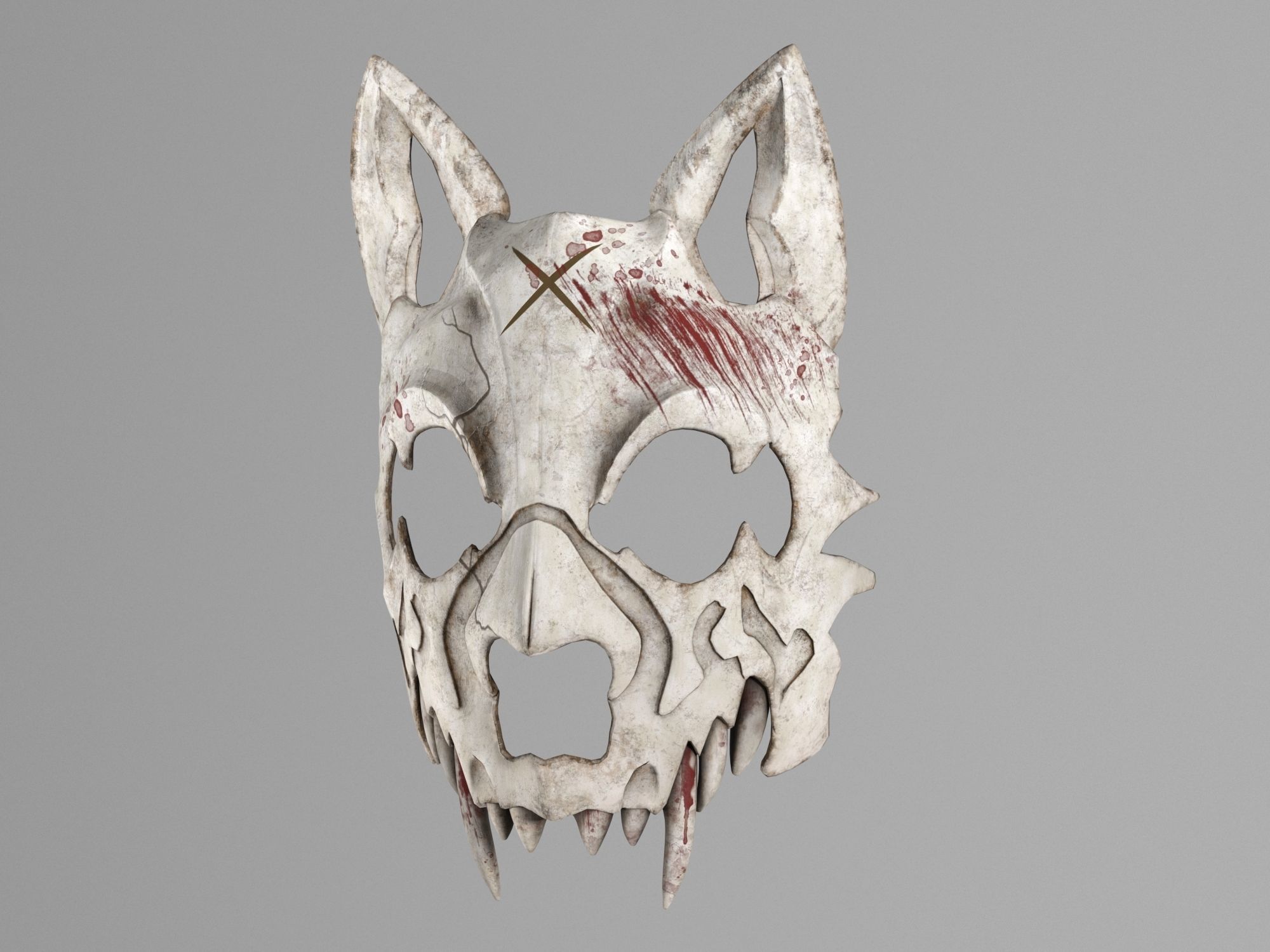 3D model bone mask VR / AR / low-poly | CGTrader