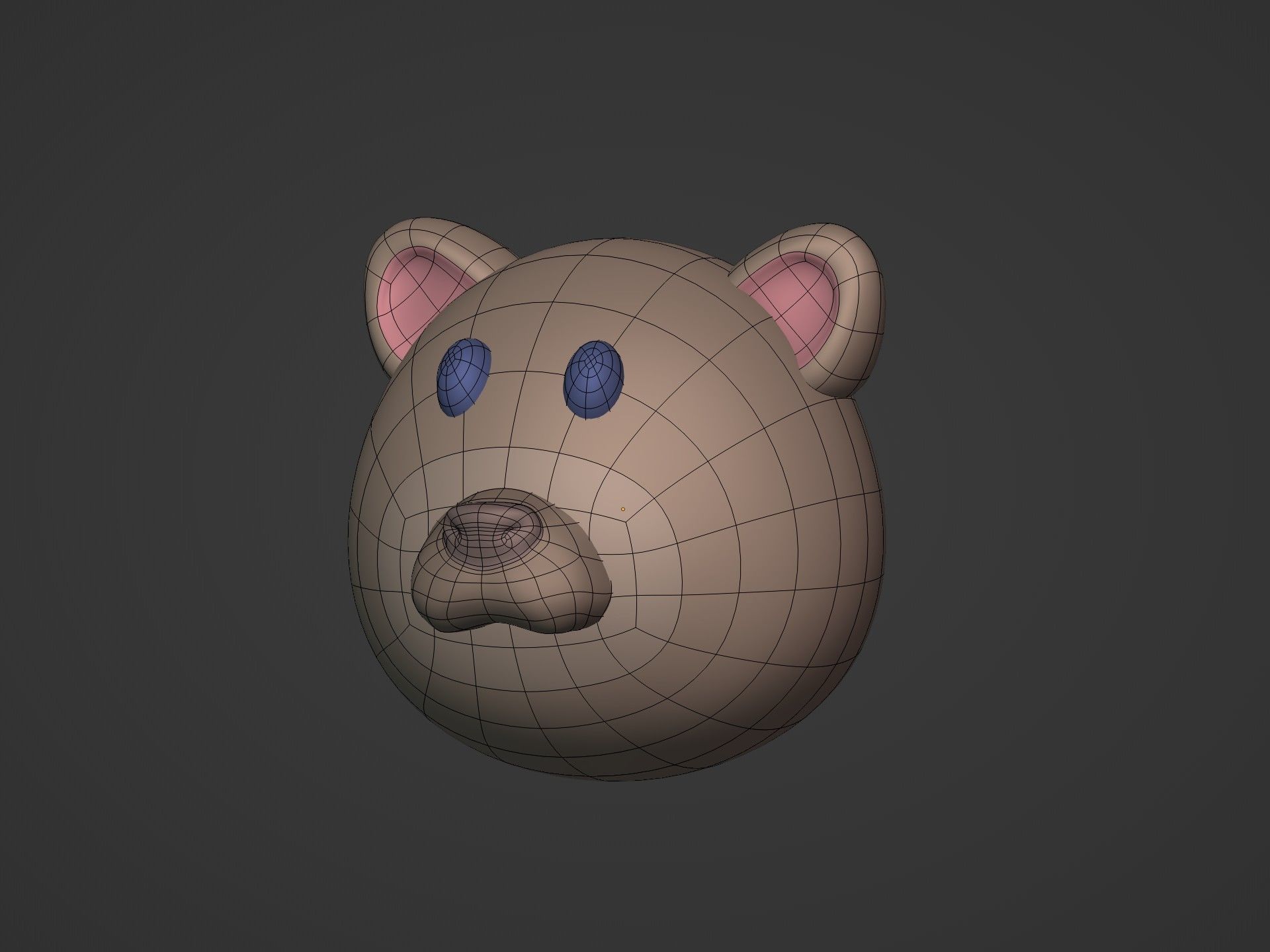 3D model Cartooon Animal Heads Pack VR / AR / low-poly | CGTrader