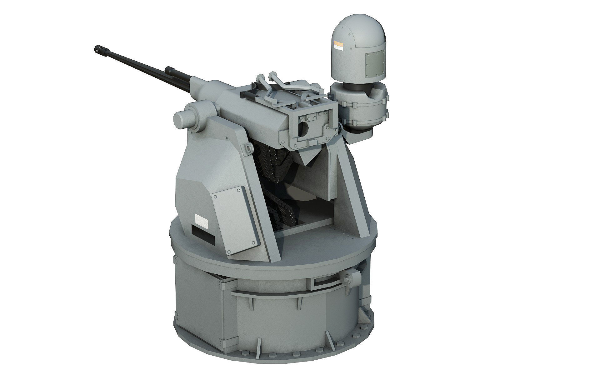 M242 Bushmaster 25mm 3D model | CGTrader