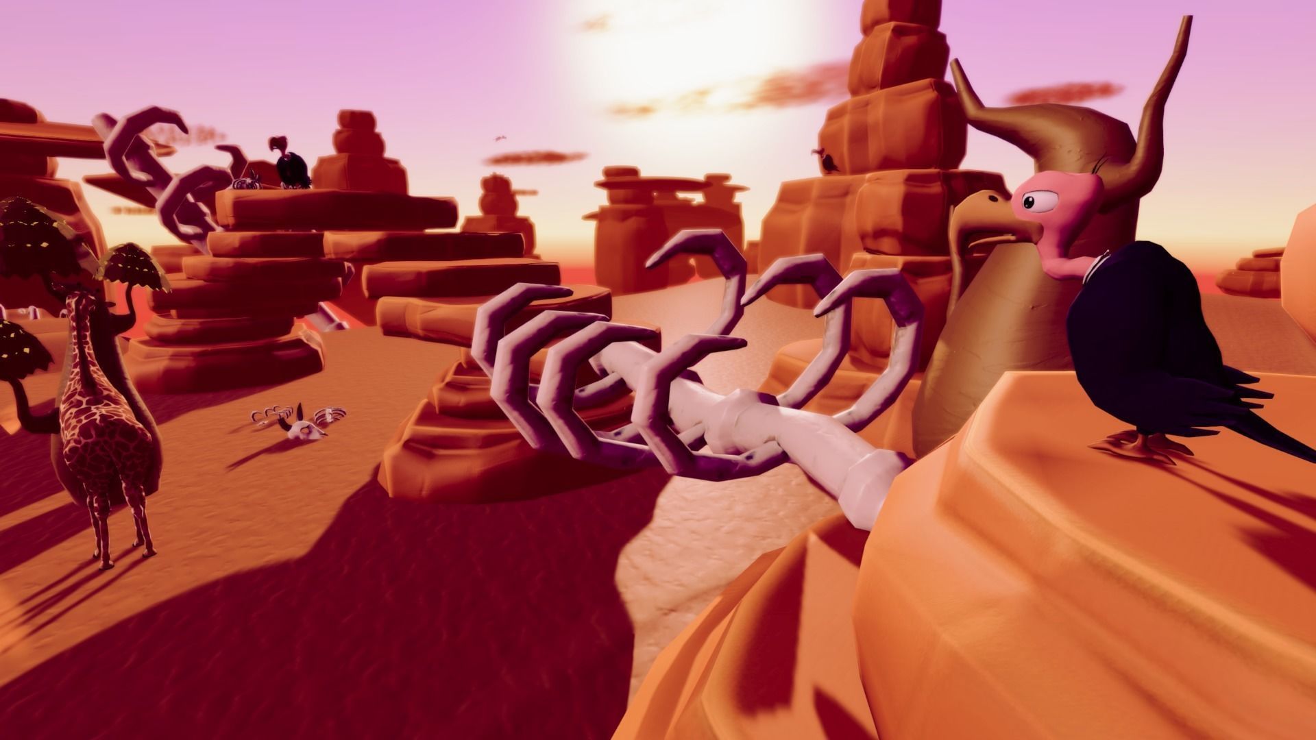 3D model Cartoon Style African Themed Pack Unity URP VR / AR / low-poly ...