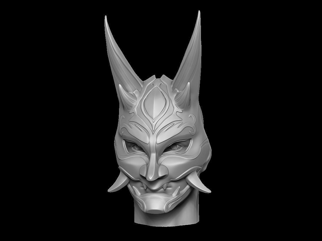 Xiao Mask and Vision 3D model 3D printable | CGTrader