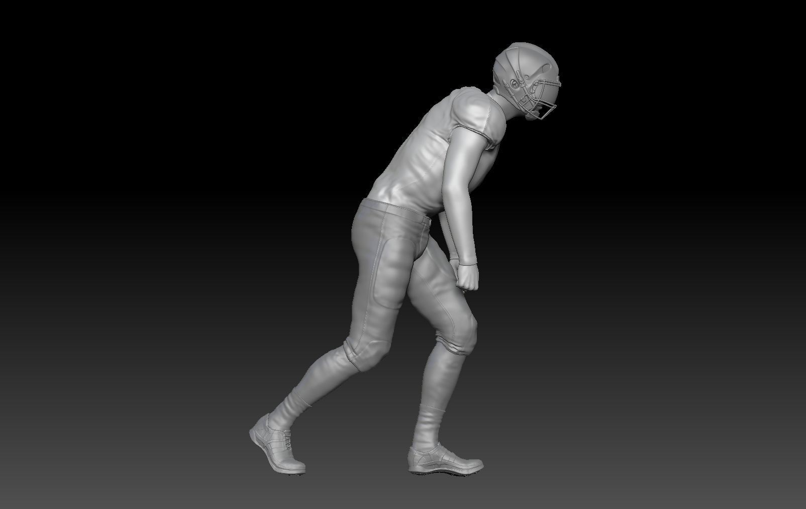 NFL PLAYER WIDE RECEIVER 3D model 3D printable | CGTrader