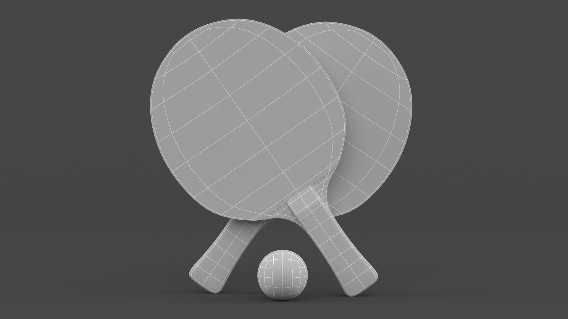 Table Tennis Rackets 3D model | CGTrader