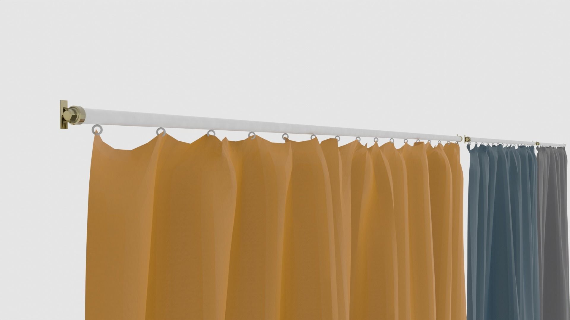 Curtains Pack 3D model | CGTrader