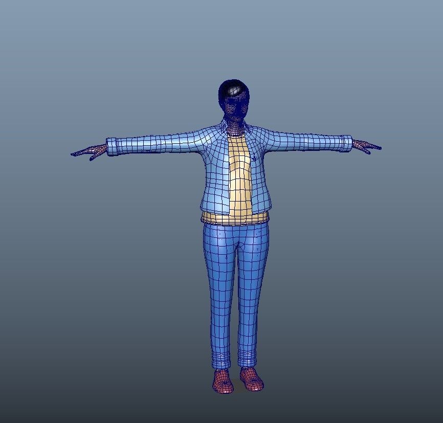 3D model cartoon character woman pack Rigged VR / AR / low-poly | CGTrader