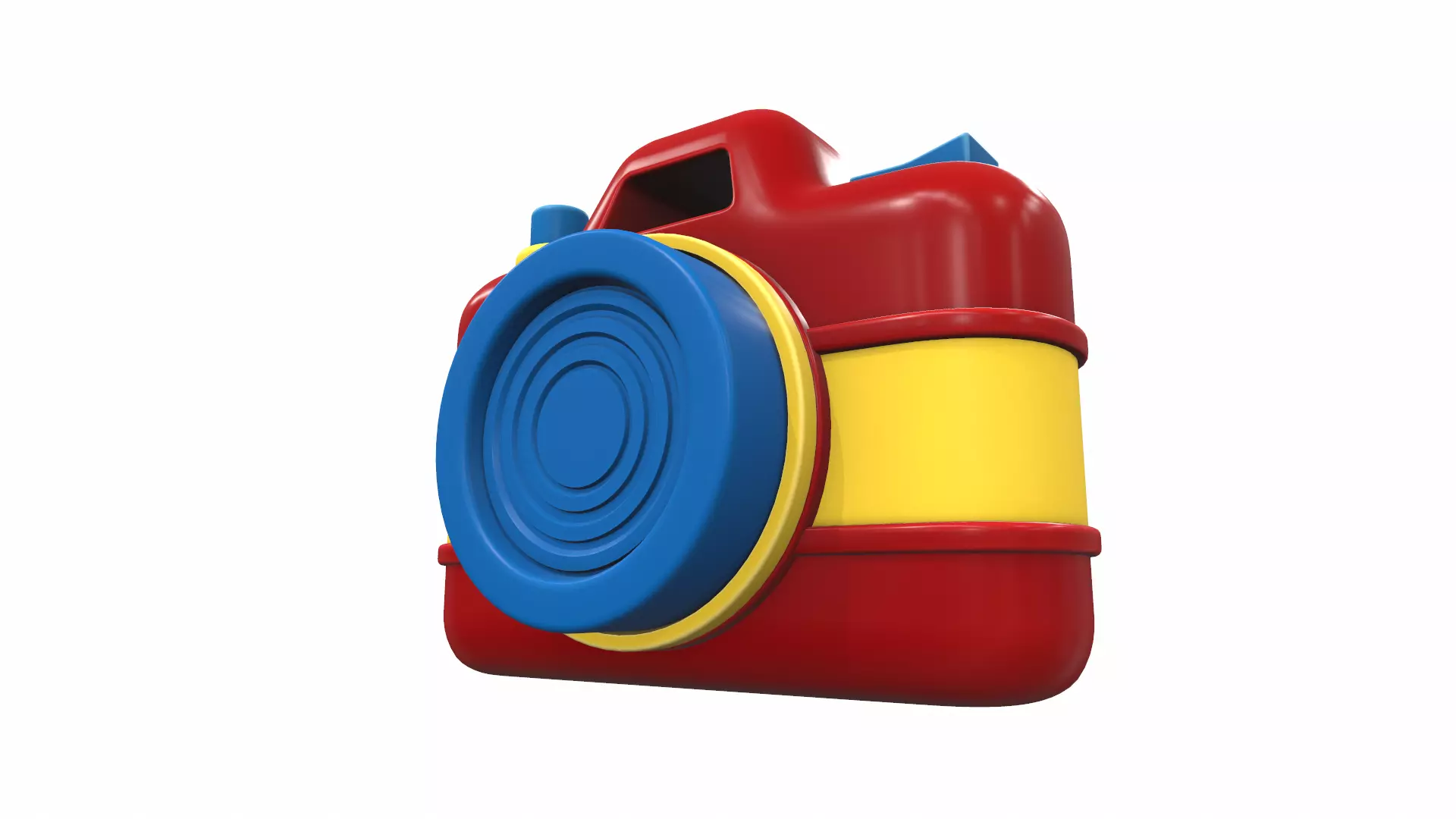 Plastic baby toy camera 3D model | CGTrader