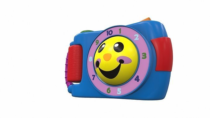Plastic baby toy musical camera 3D model | CGTrader
