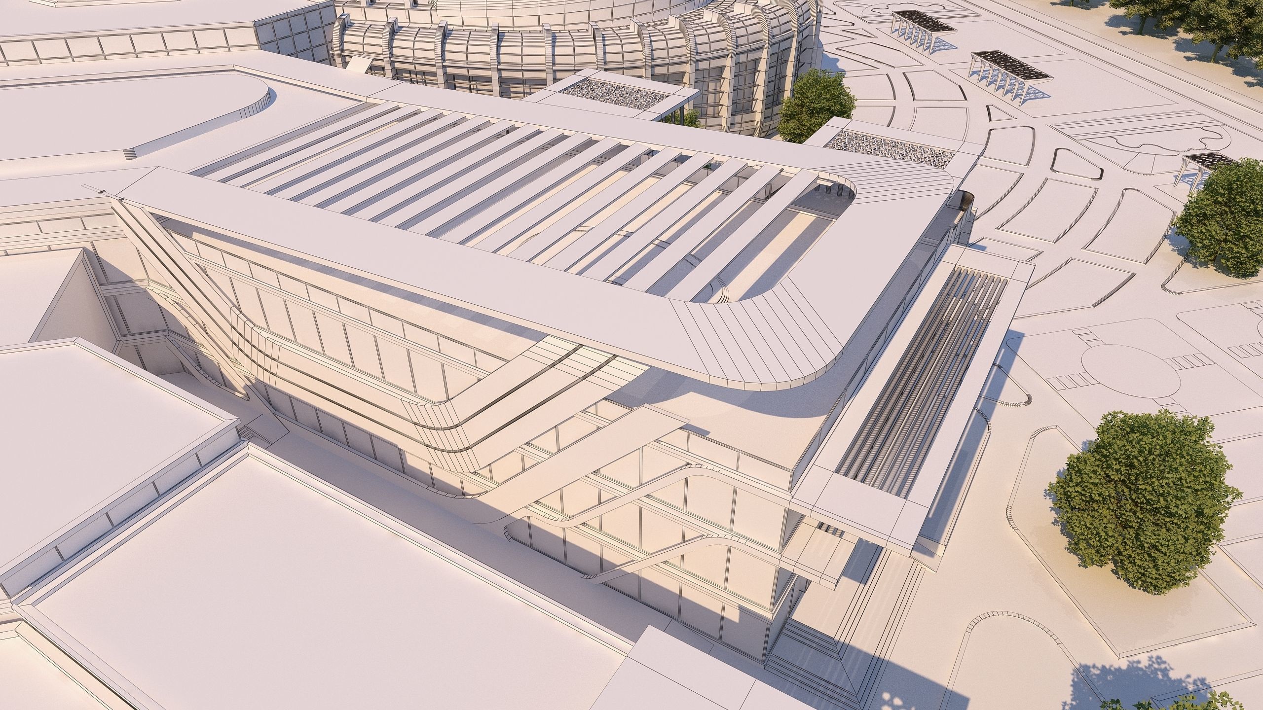 0067 - Culture Center - 2022 - 02 - 2Ds Plans - 3Ds Files 3D model ...