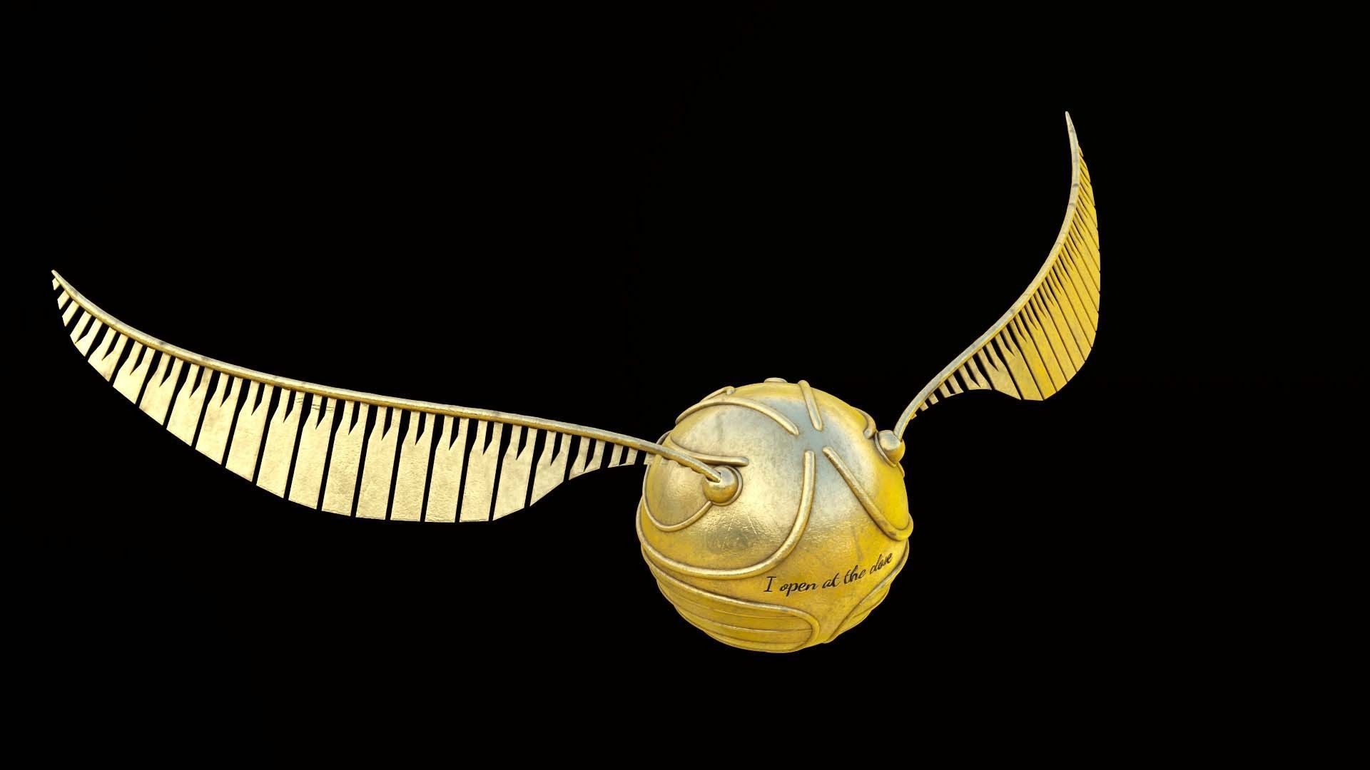 Harry Potter Golden Snitch 3D model | CGTrader