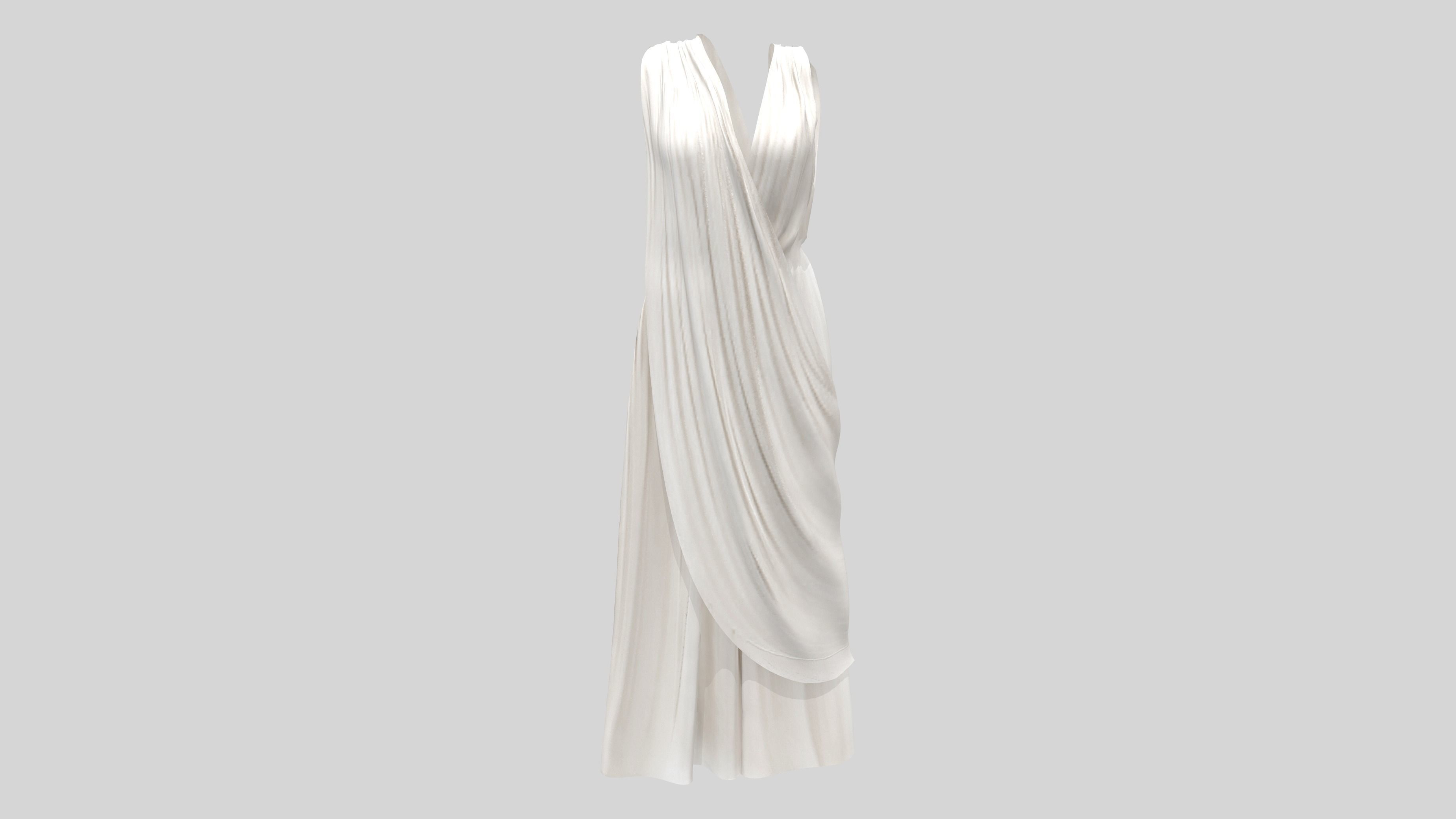 3D model Women Modern Toga VR / AR / low-poly | CGTrader
