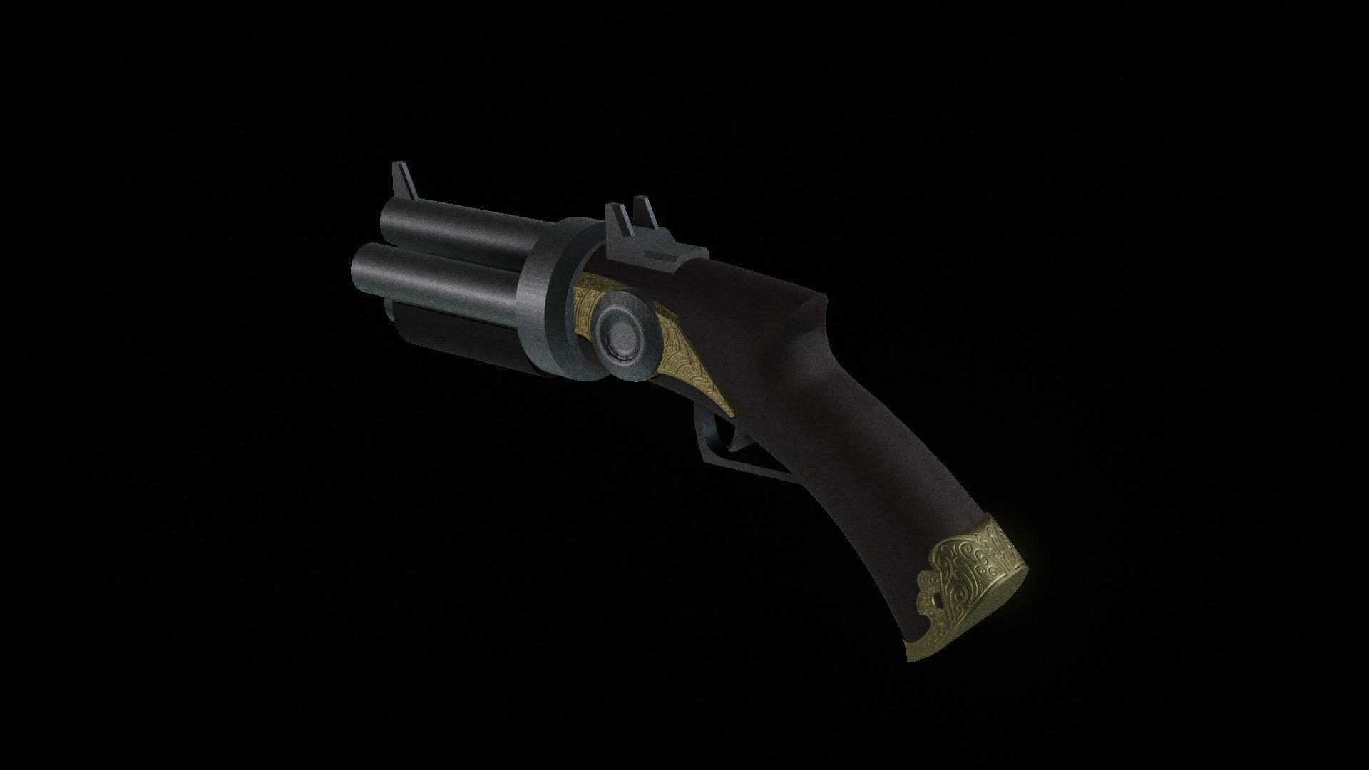 Percy Gun from The Legend of Vox Machina S2 3D model 3D printable | CGTrader