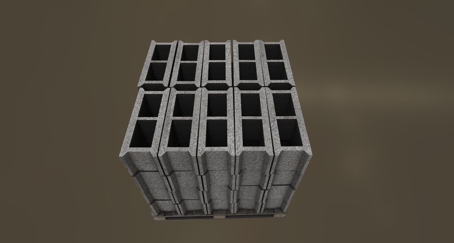 3D model Block concrete VR / AR / low-poly | CGTrader