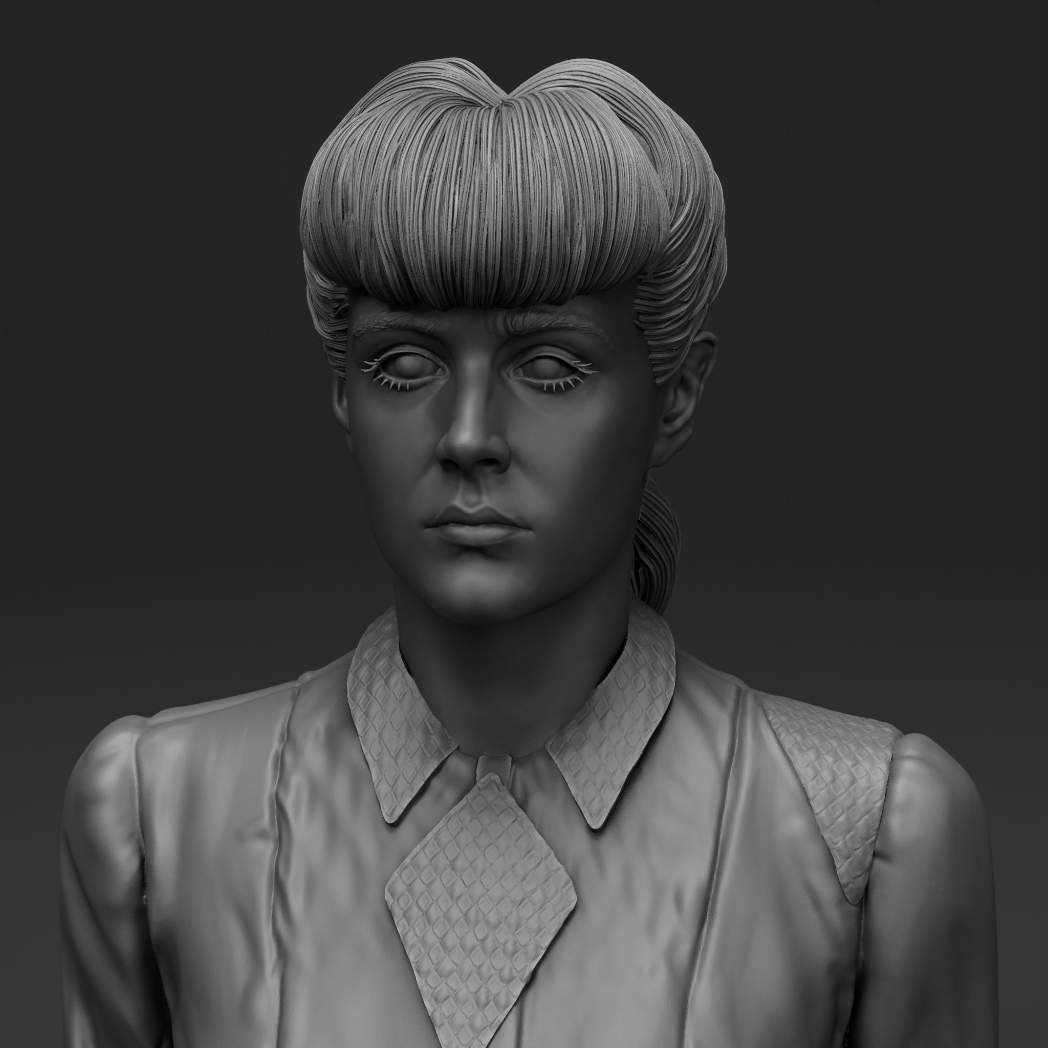 Sean Young - Rachael - Blade Runner 3D model 3D printable | CGTrader