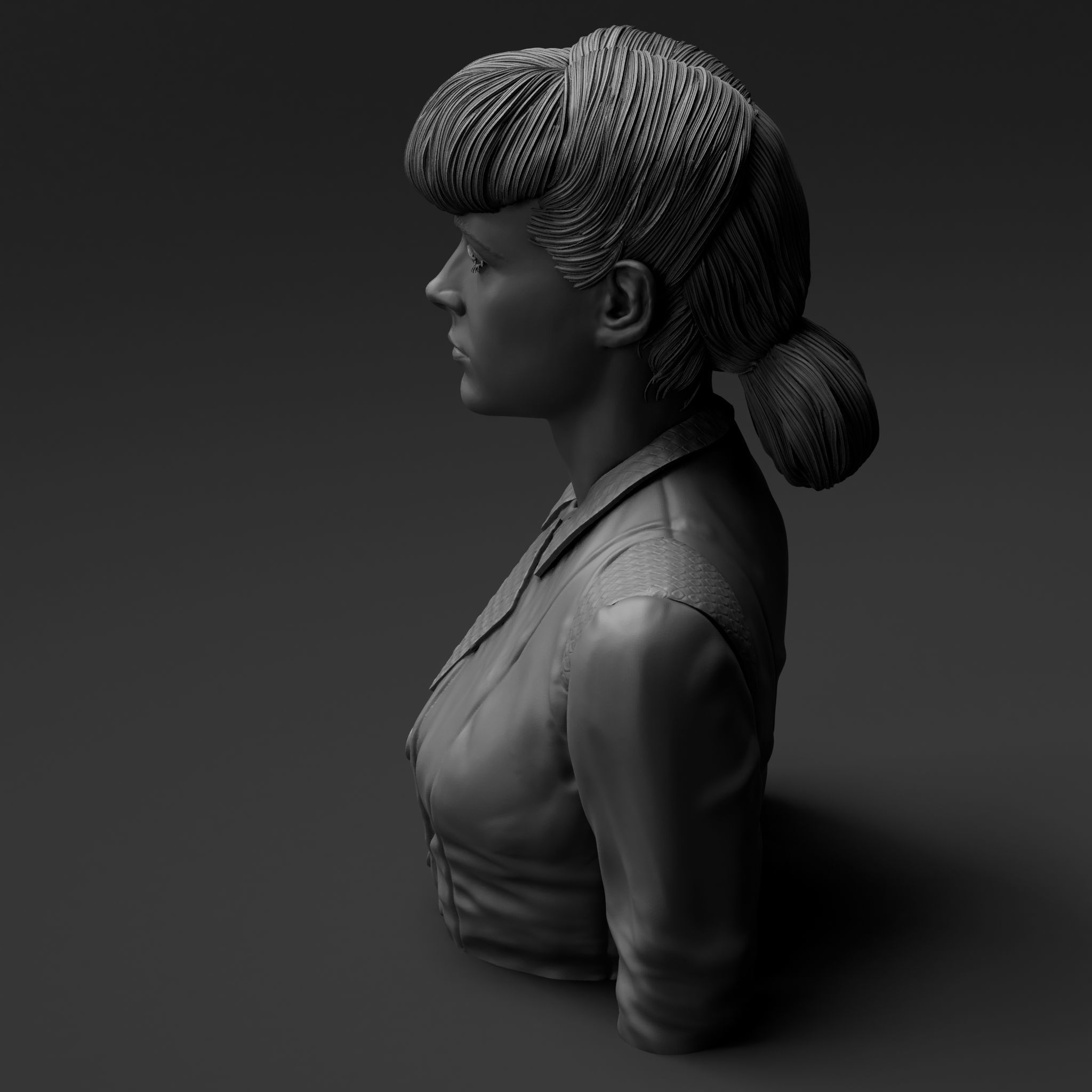 Sean Young - Rachael - Blade Runner 3D model 3D printable | CGTrader