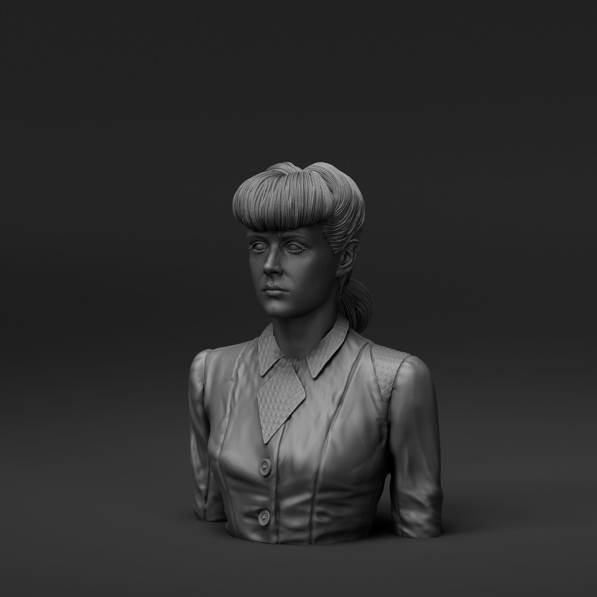 Sean Young - Rachael - Blade Runner 3D model 3D printable | CGTrader