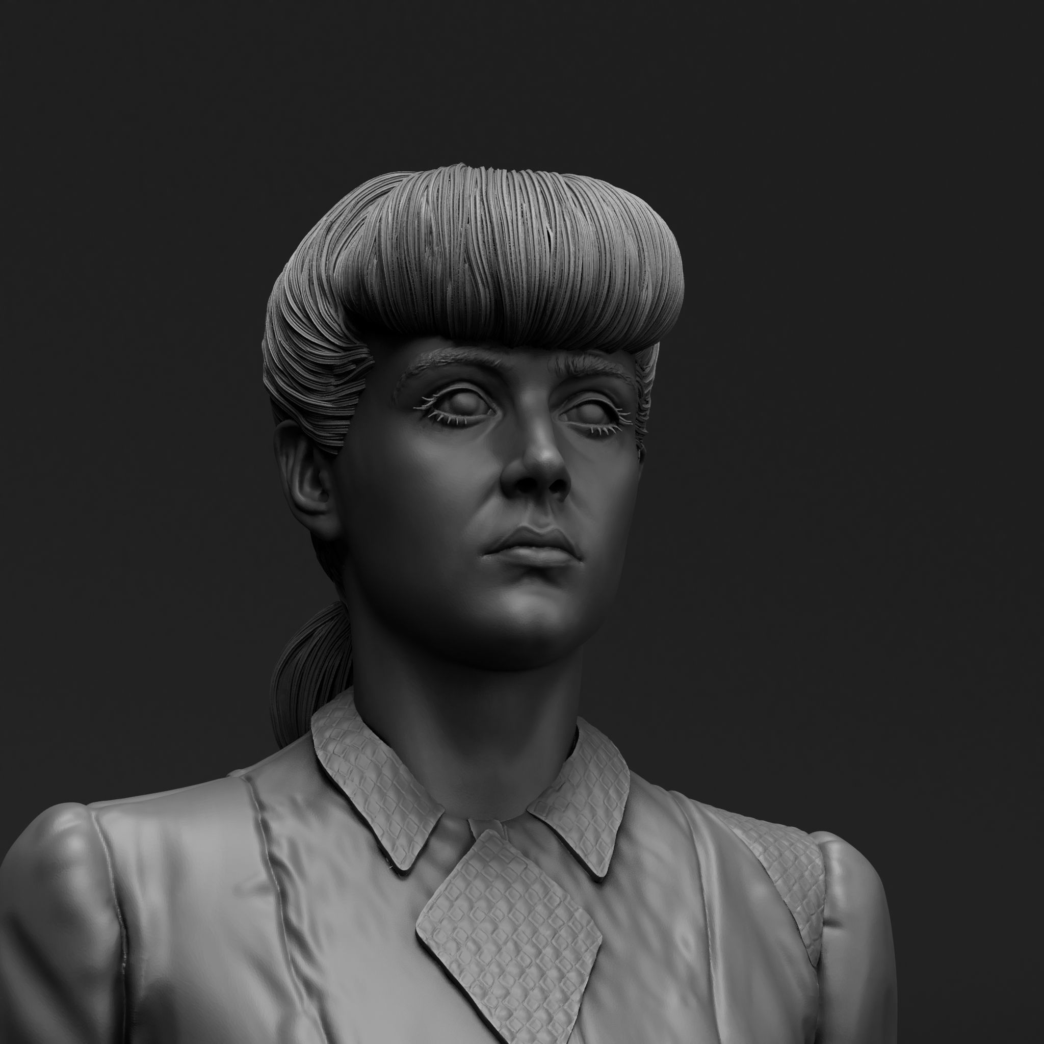 Sean Young - Rachael - Blade Runner 3D model 3D printable | CGTrader