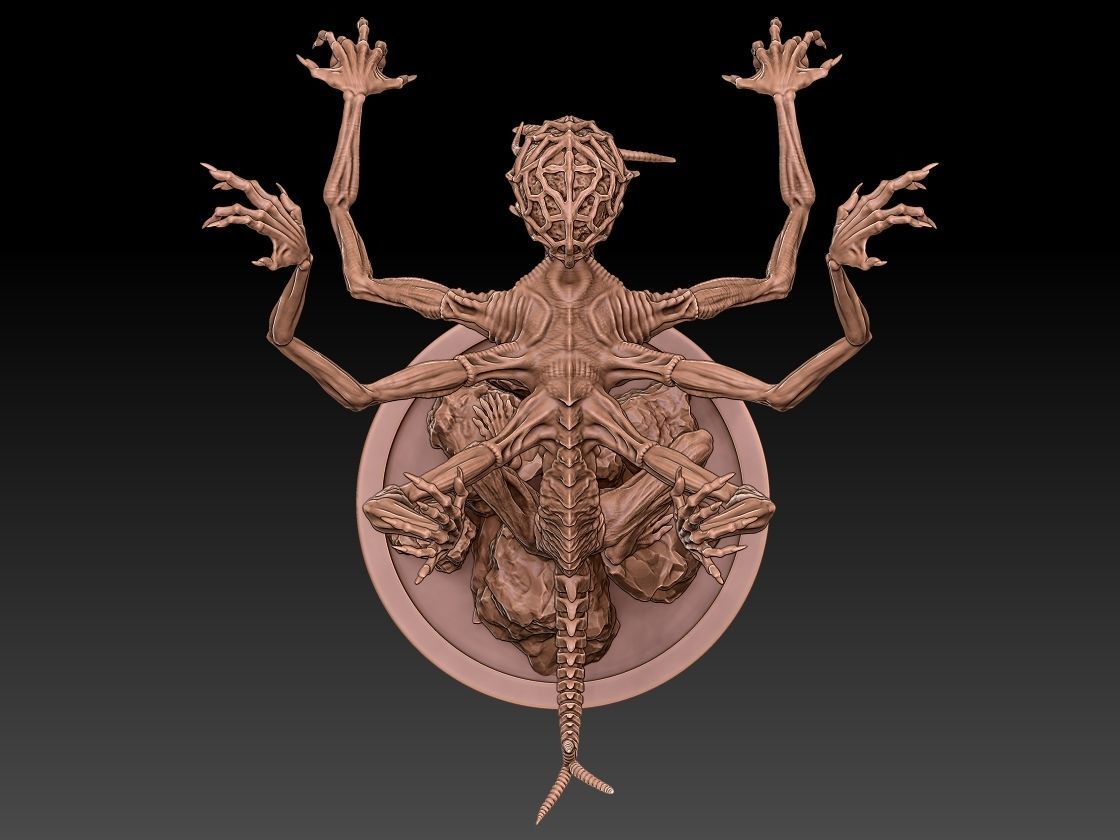 Bloodborne Amygdala Statue 3D High Poly Model 3D model 3D printable ...