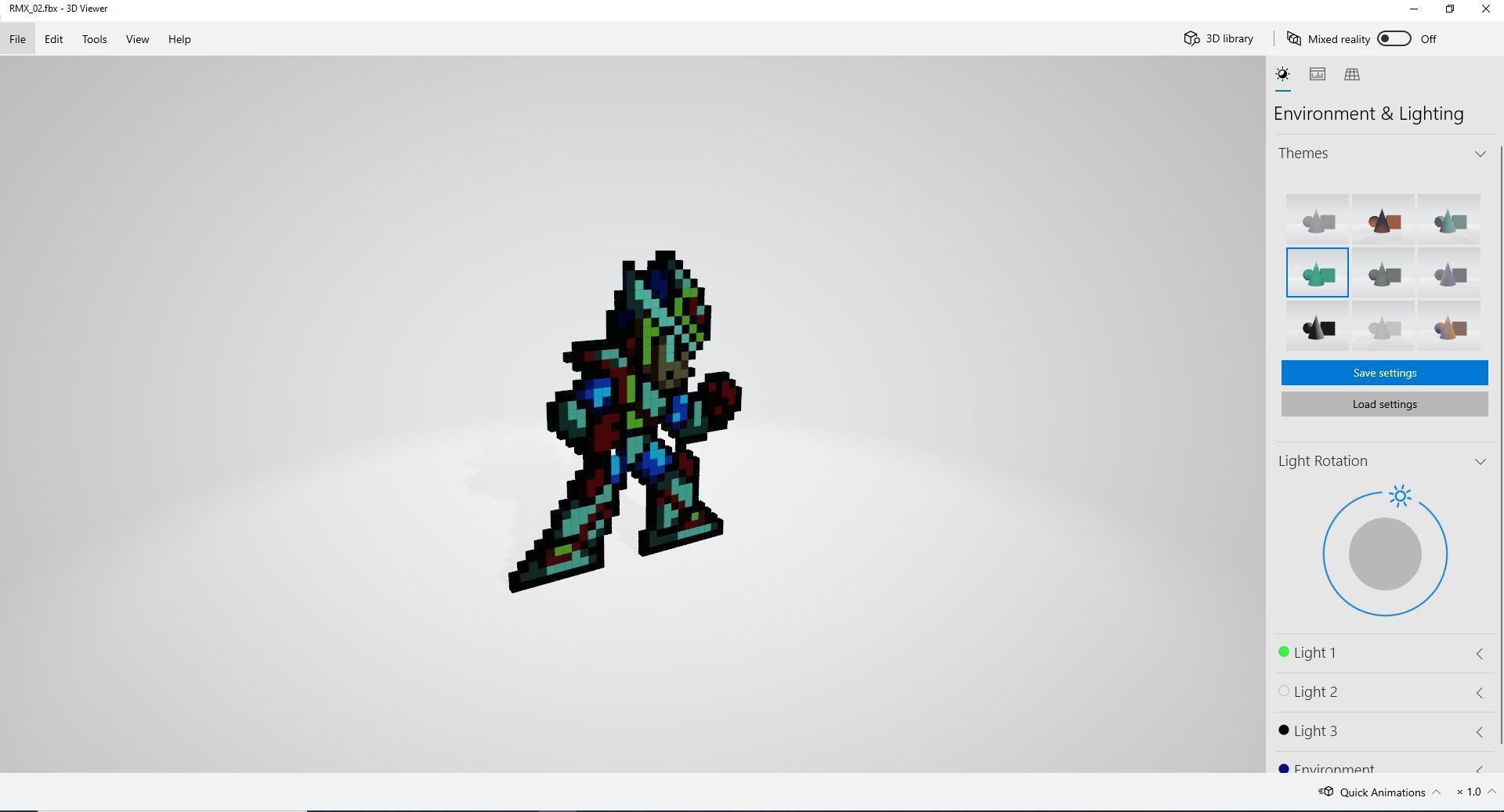 Rockman X Second Armor 8 bit 3D model 3D printable | CGTrader
