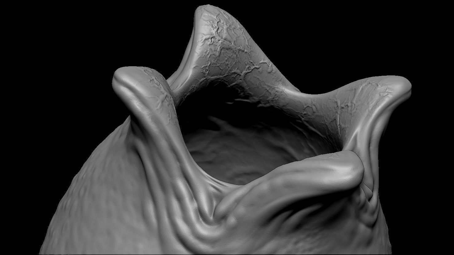 3D PRINTABLE OPEN AND CLOSED ALIEN EGGS SIX PACK 3D model 3D printable ...