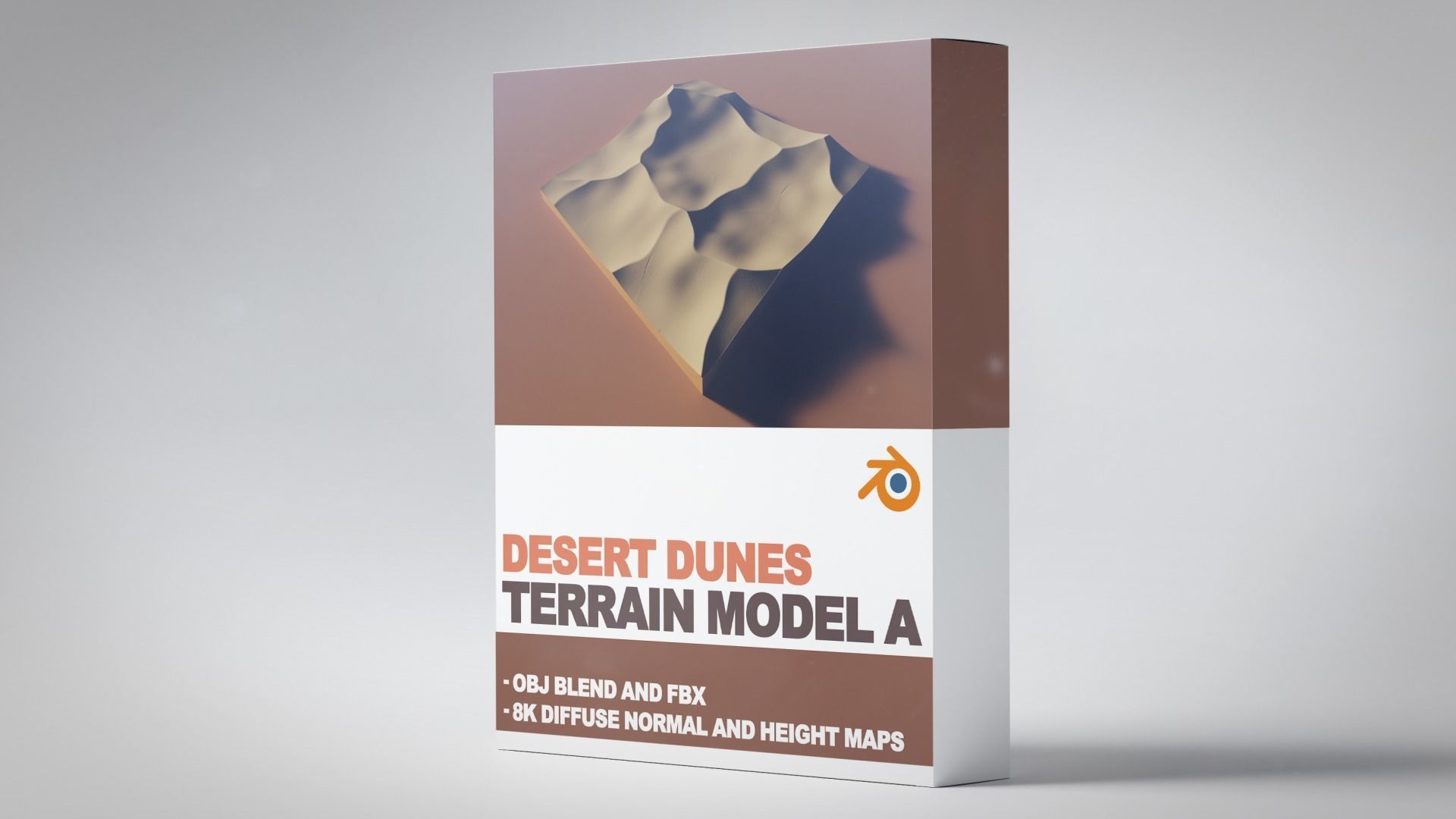 Desert Dunes Terrain Model A 3D model | CGTrader