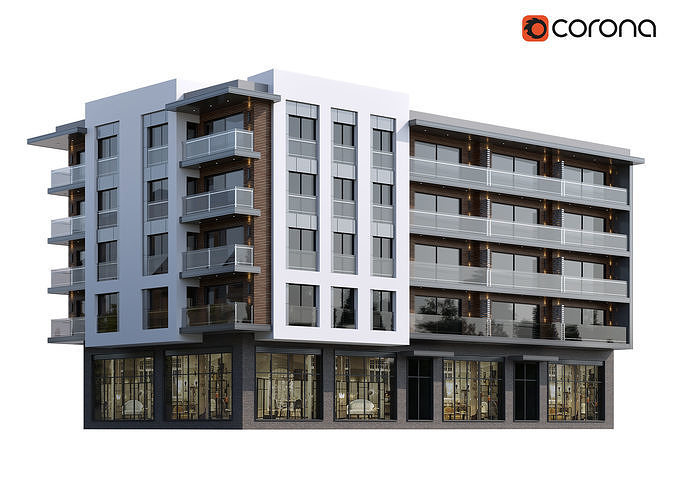 Modern Apartment 1 3D model | CGTrader