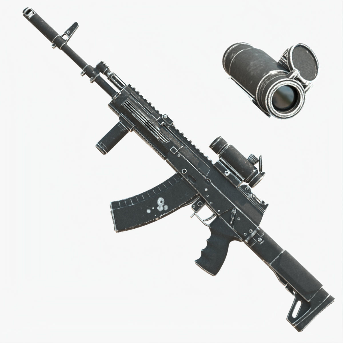 3D model 4K TEXTURES REALISTIC AK12 VR / AR / low-poly | CGTrader