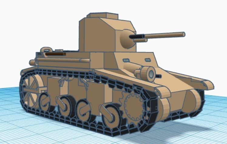 WWE 2 M3 tank 3D model 3D printable | CGTrader