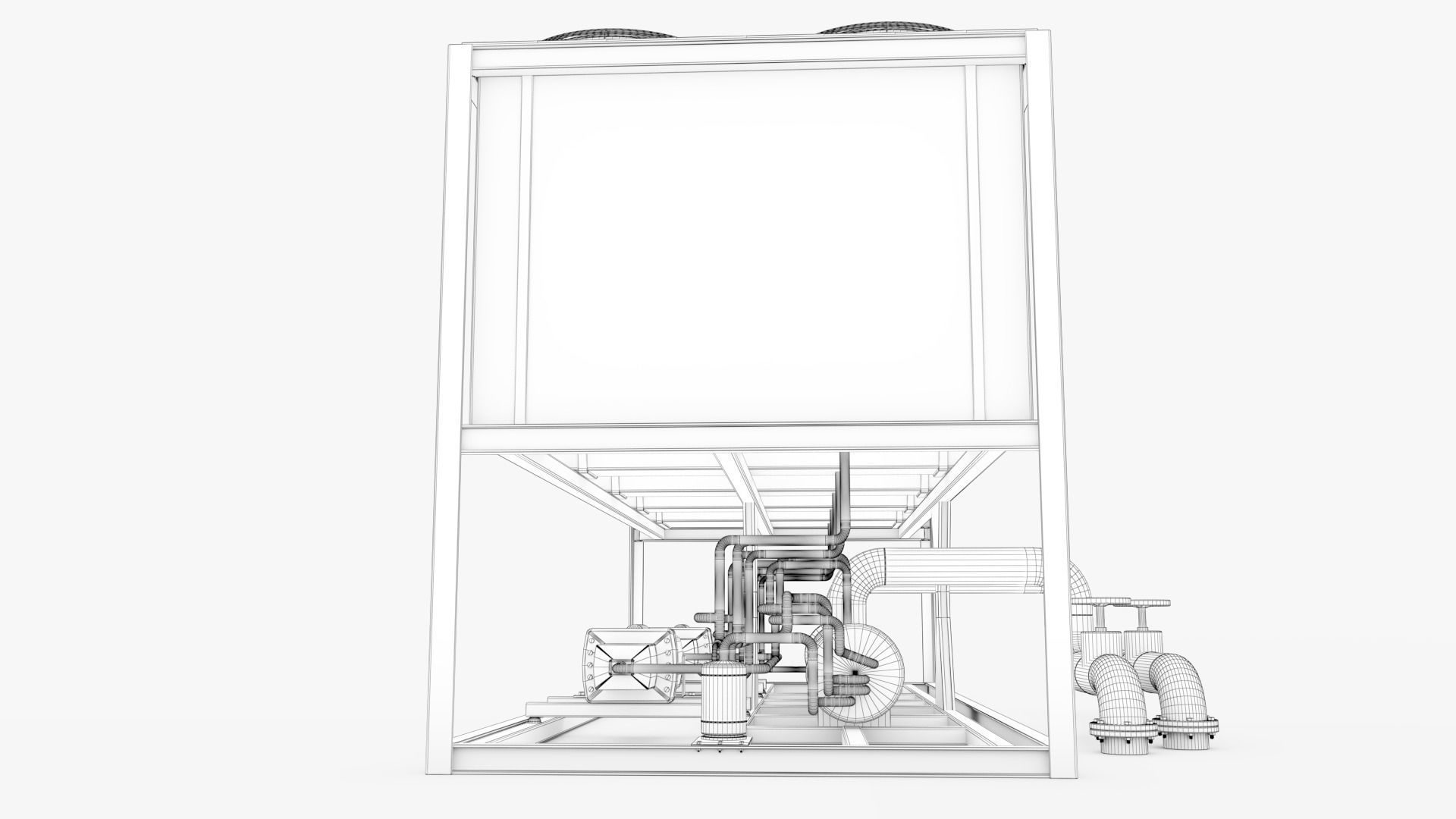 3D model Air Conditioner 07 VR / AR / low-poly | CGTrader