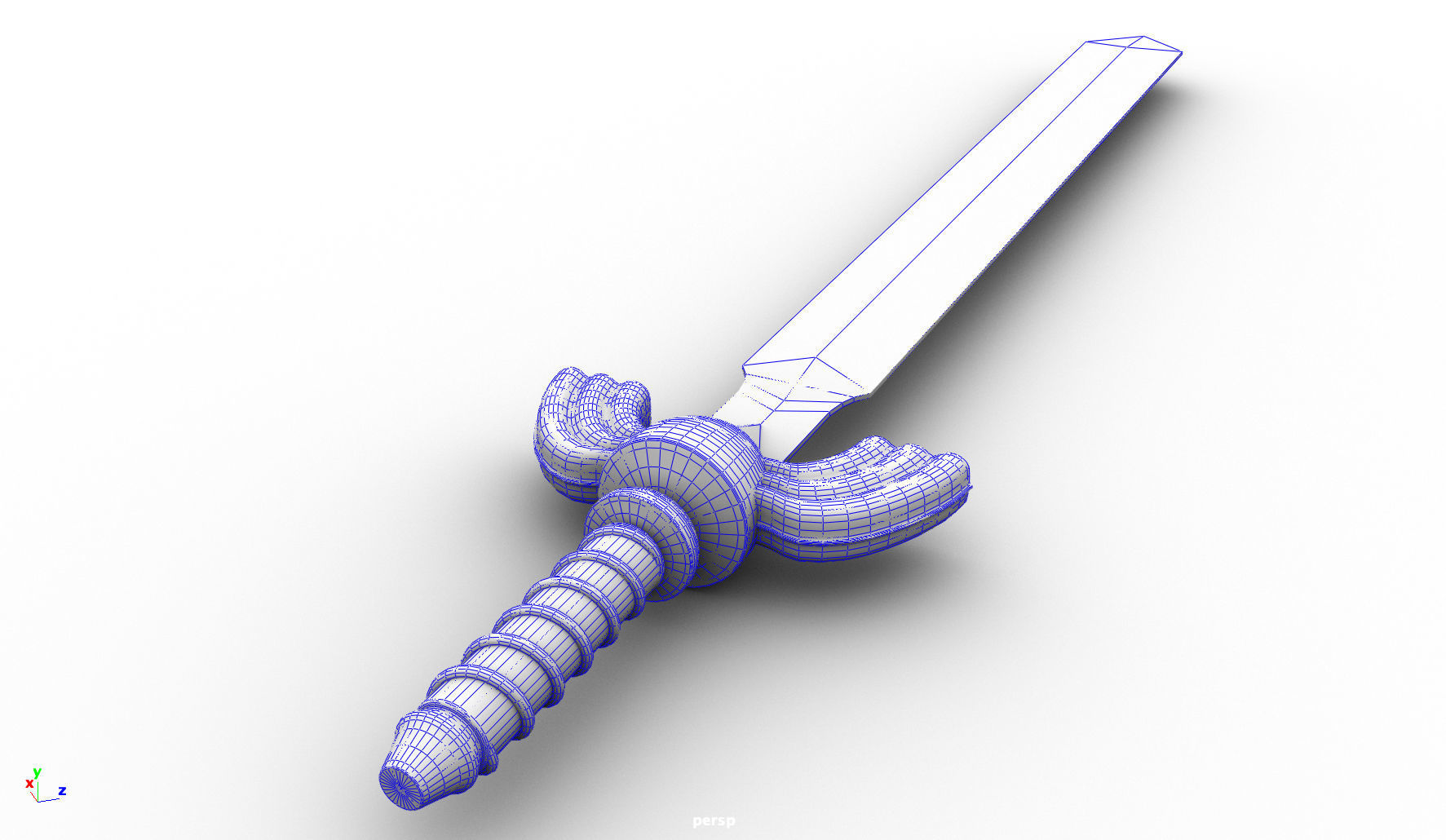 3D model The Legend of Zelda Sword VR / AR / low-poly | CGTrader