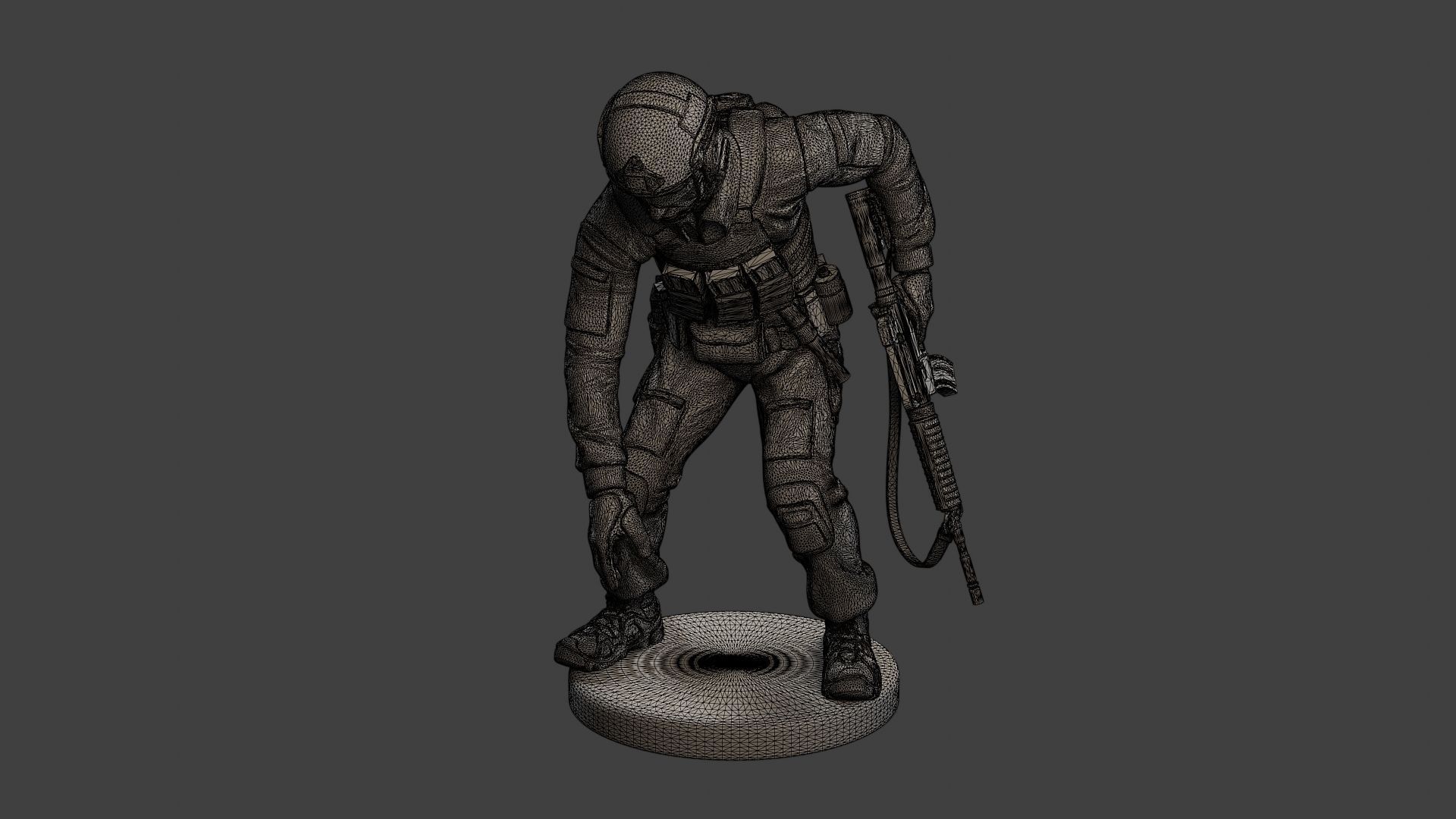 US Special Forces USSF1 001 3D model 3D printable | CGTrader