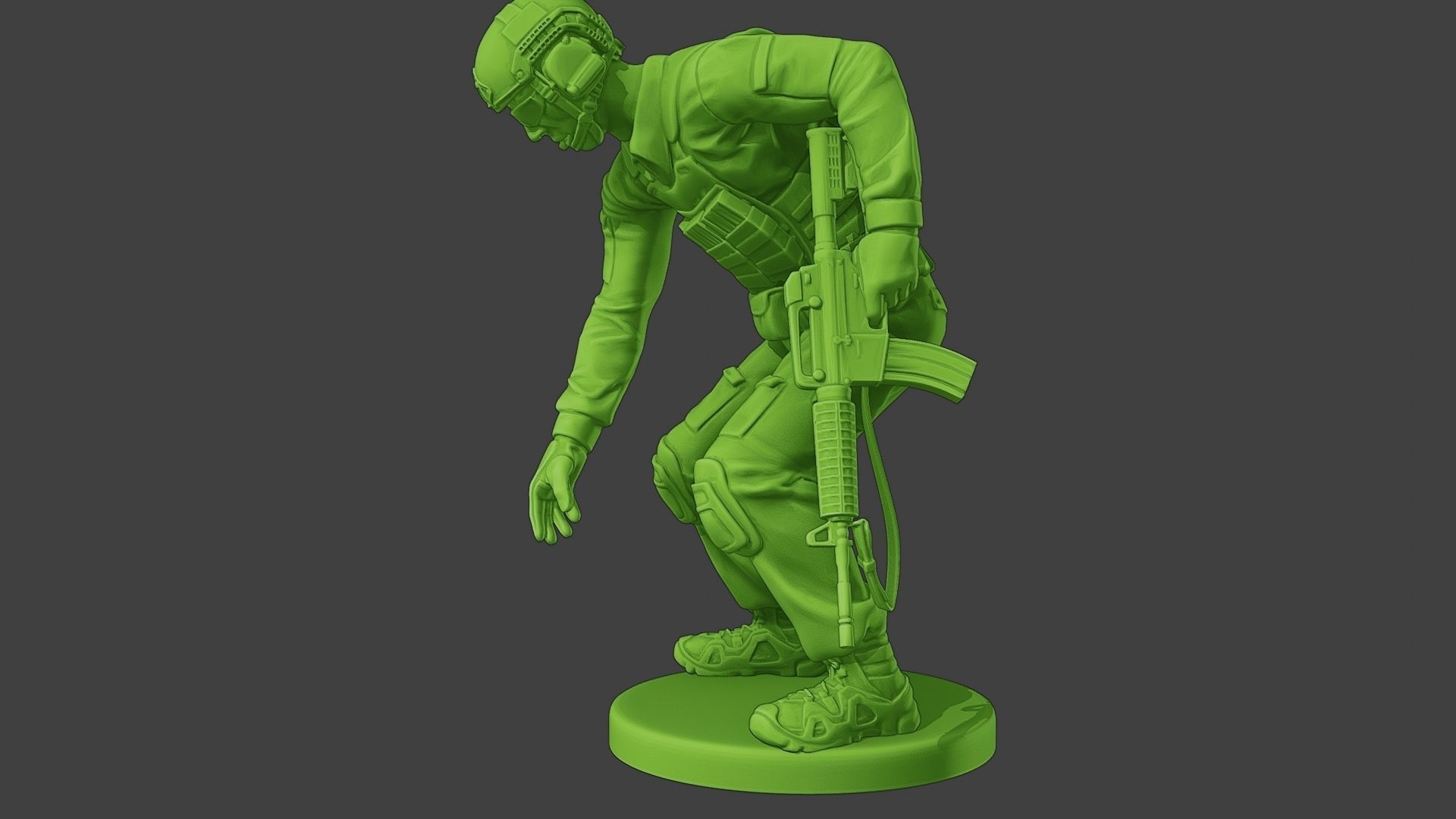 US Special Forces USSF1 001 3D model 3D printable | CGTrader