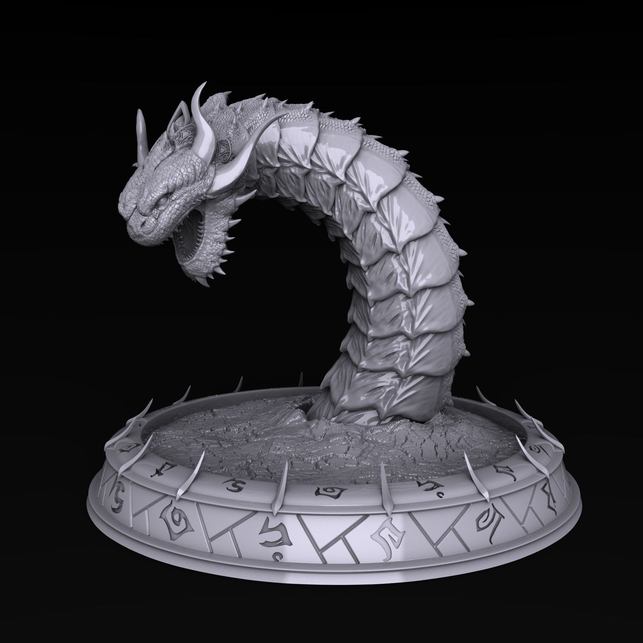 Dilong Dragon Action Figure 3D model 3D printable | CGTrader