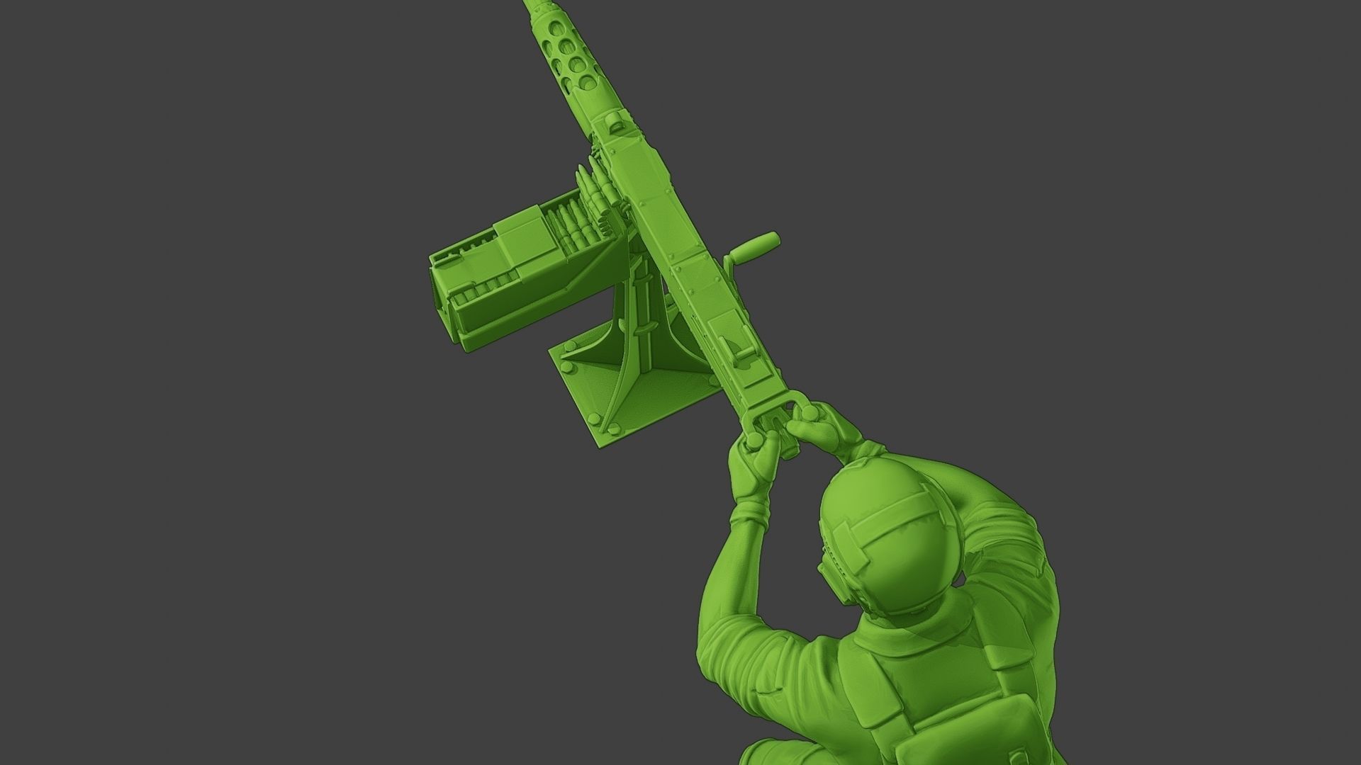 US Special Forces USSF1 002 3D model 3D printable | CGTrader