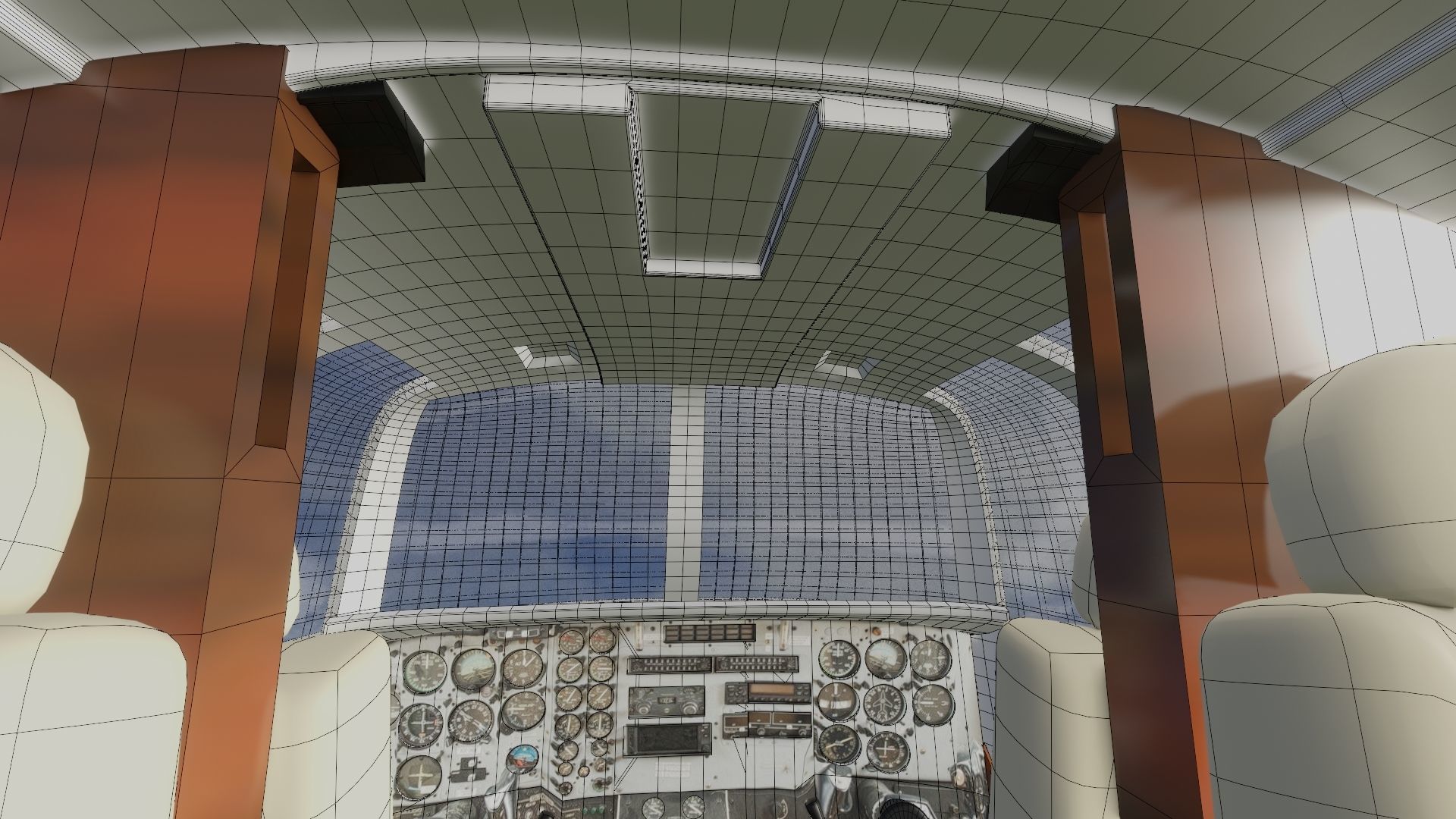 Aircraft interior design bess 90 plane model 3d 3D model | CGTrader