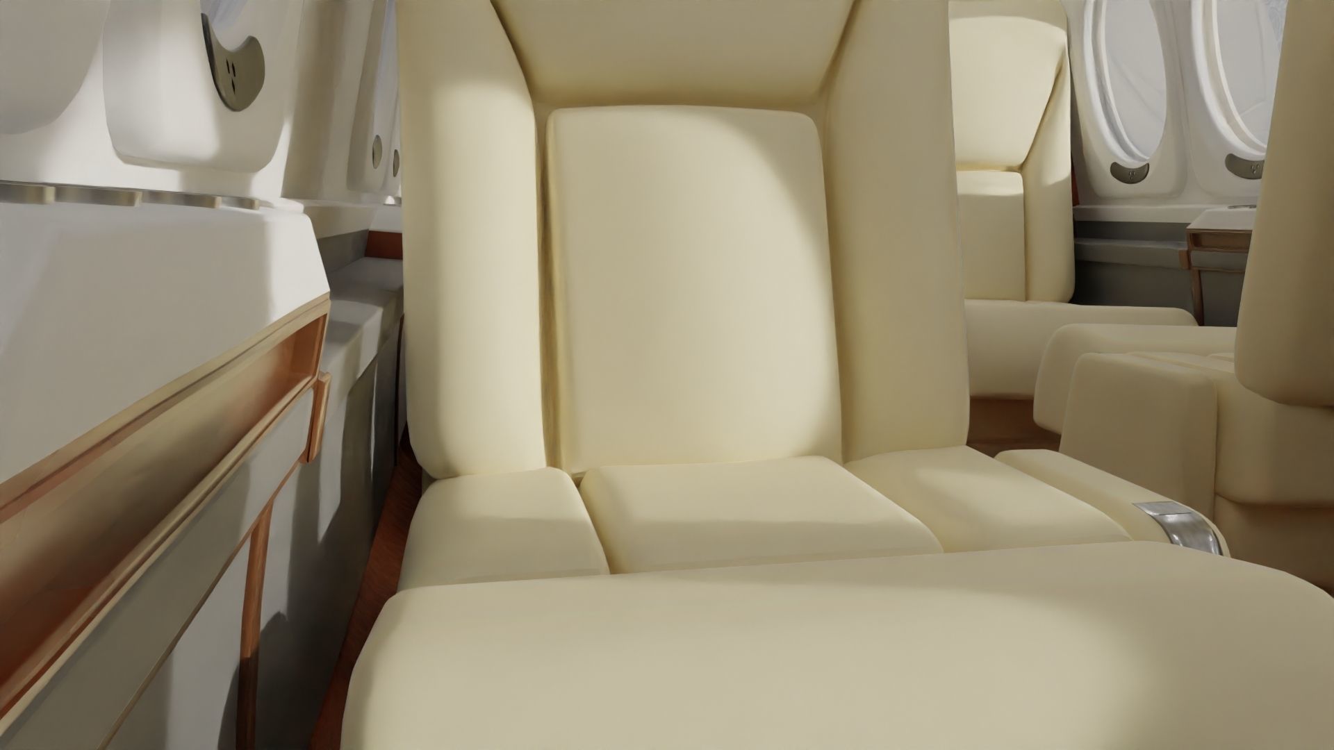 Aircraft interior design bess 90 plane model 3d 3D model | CGTrader