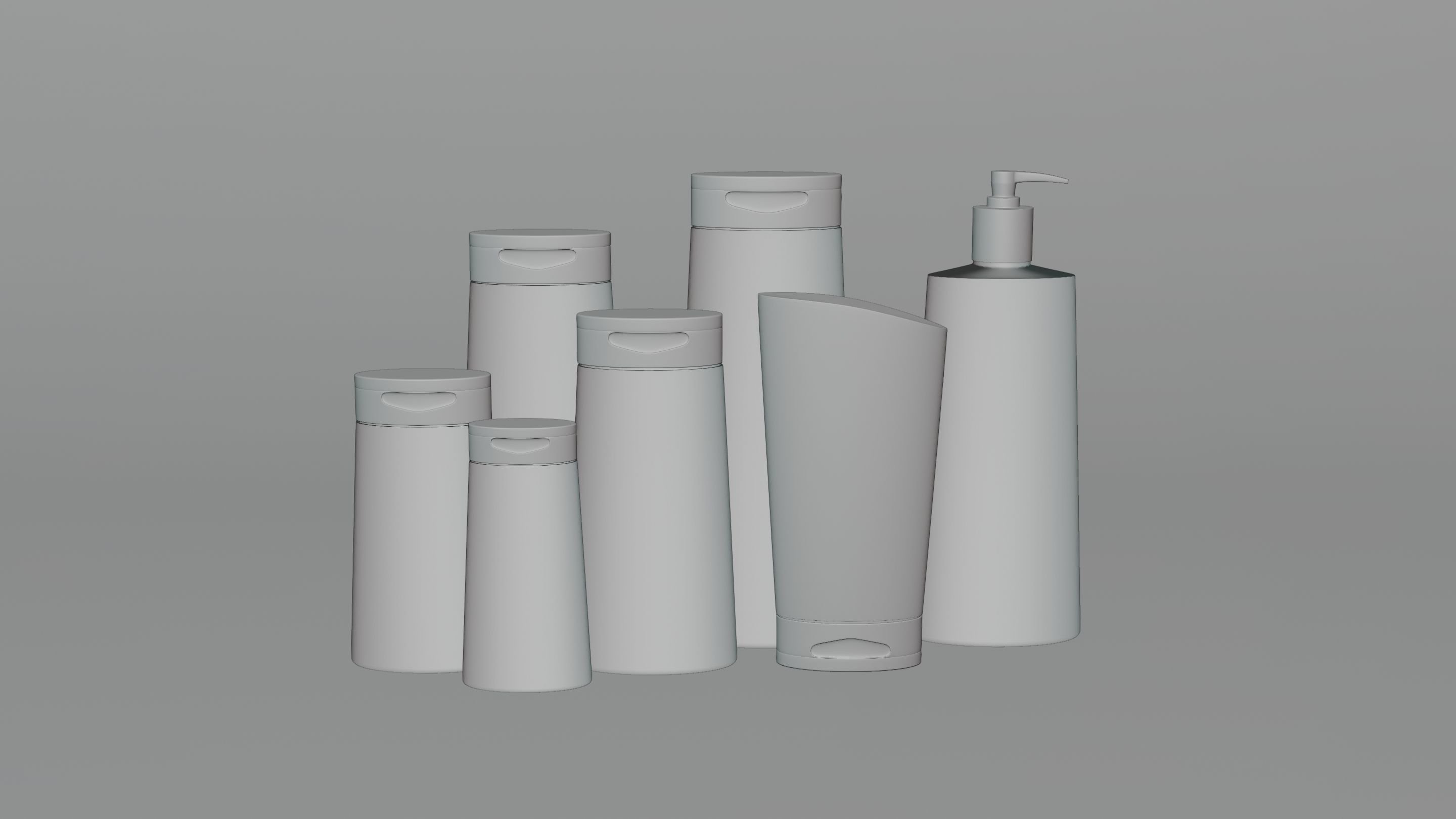 Plastic Bottle Packaging 3D Model 3D model | CGTrader