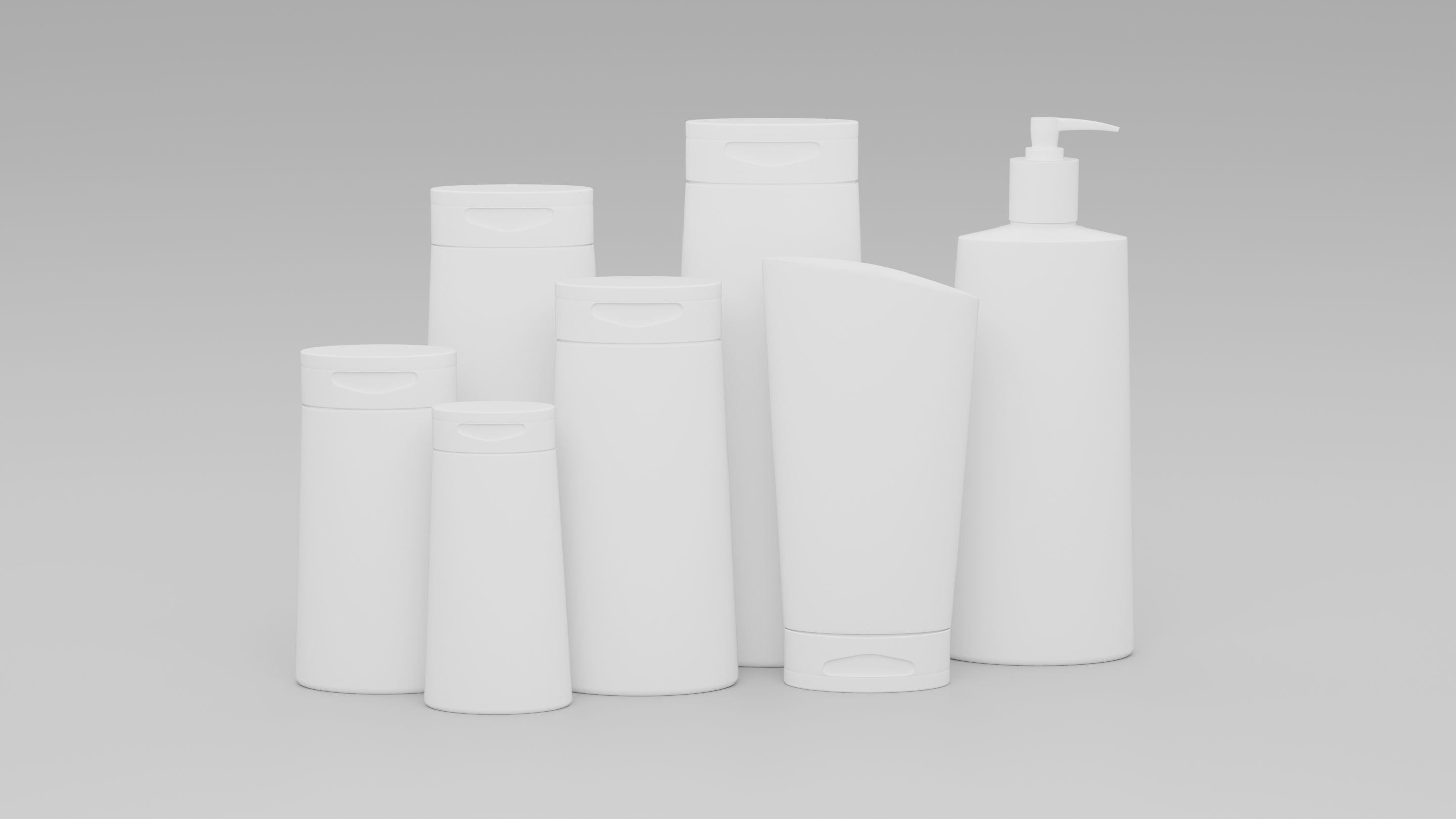 Plastic Bottle Packaging 3D Model 3D model | CGTrader