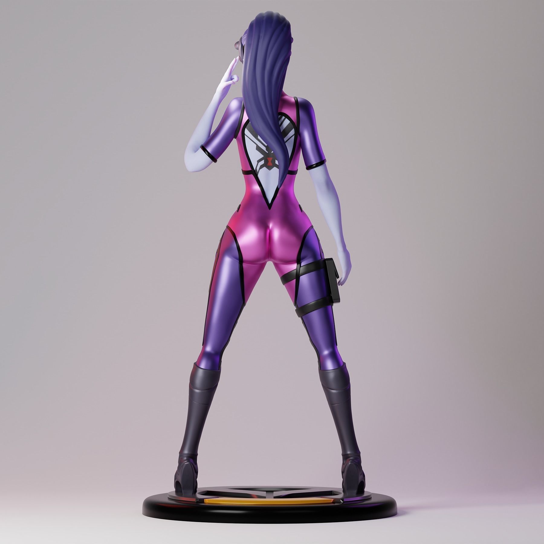 Widowmaker from Overwatch 3D model 3D printable | CGTrader