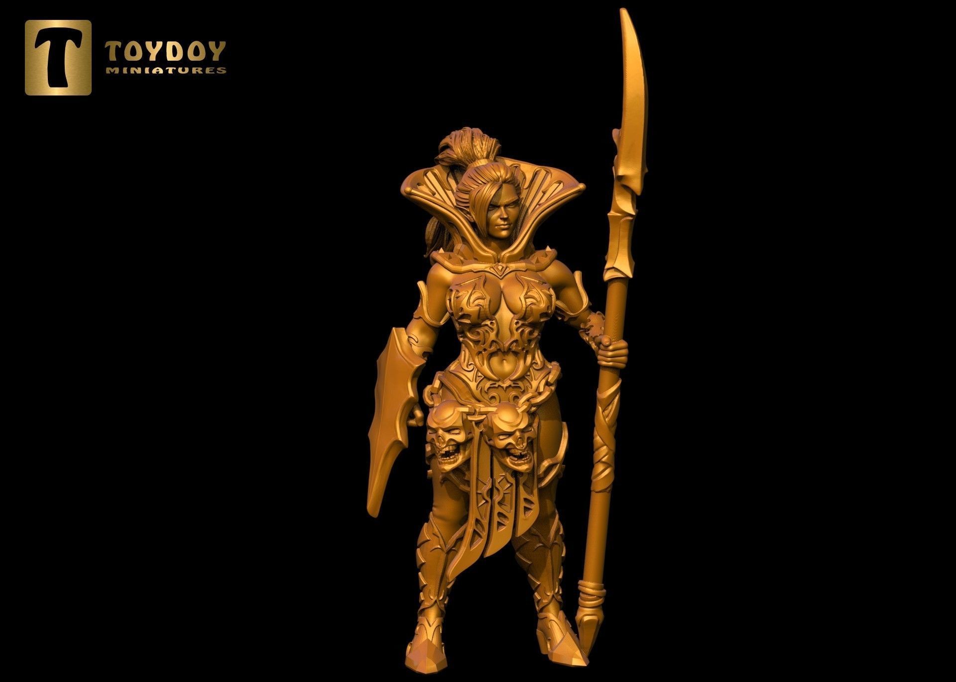 OLENIA-FANTASY WOMEN VOL 3 3D model 3D printable | CGTrader