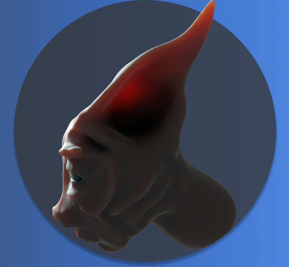 SK Head free 3D model | CGTrader